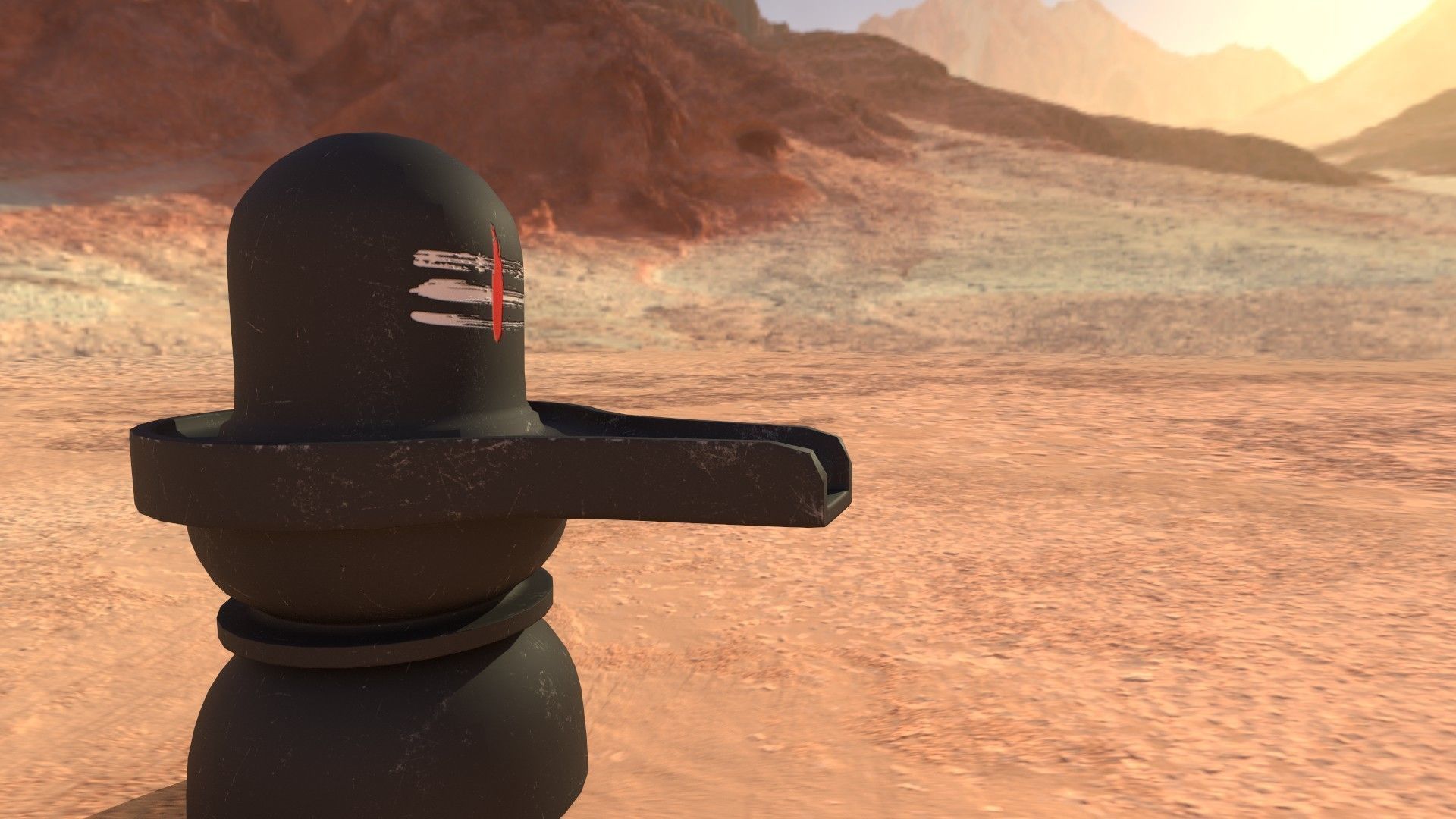 Shivling lord shiva 3D model | CGTrader