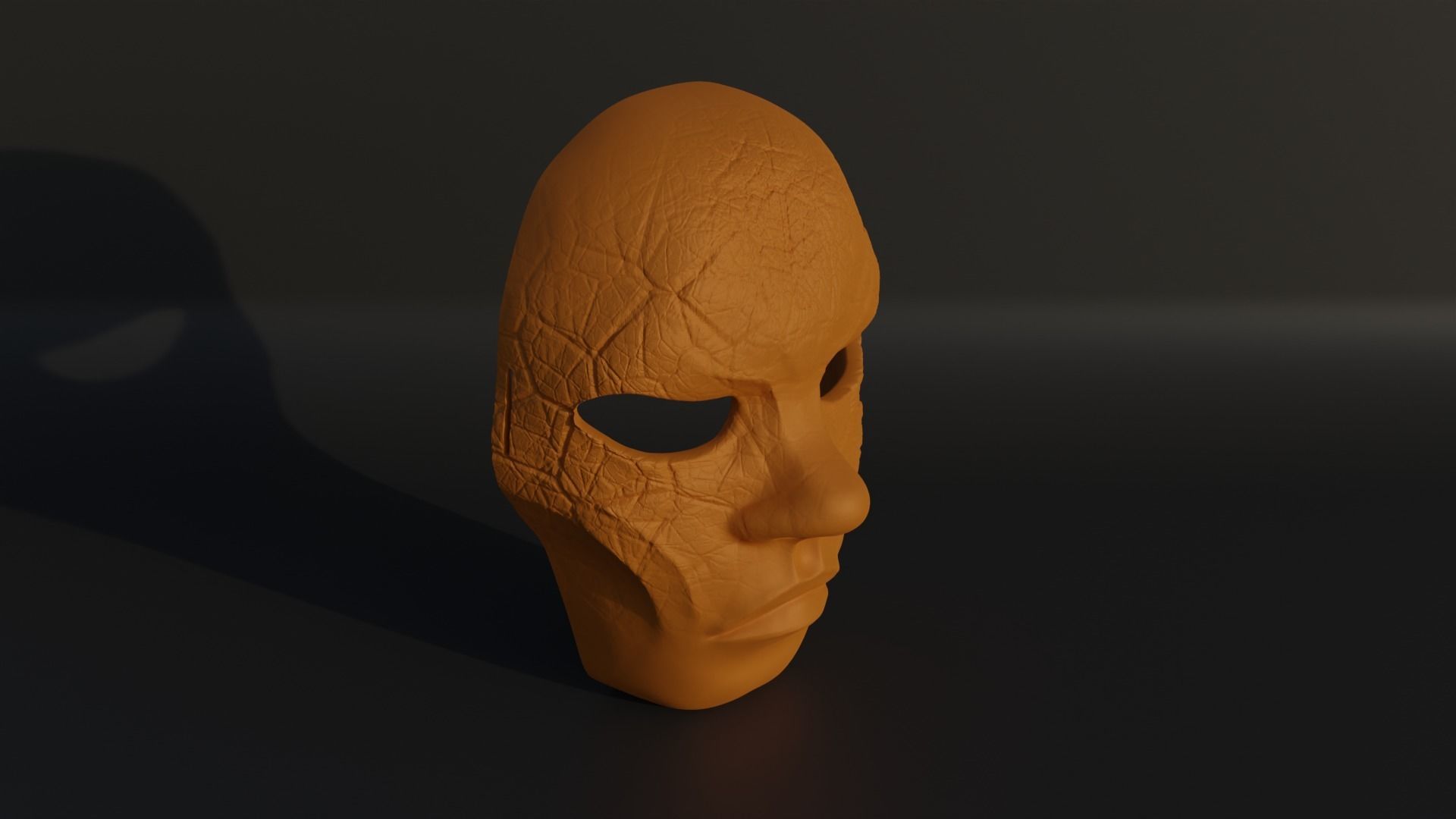 Masquerade Party Face Mask - Human Face Mask 3D model 3D printable ...