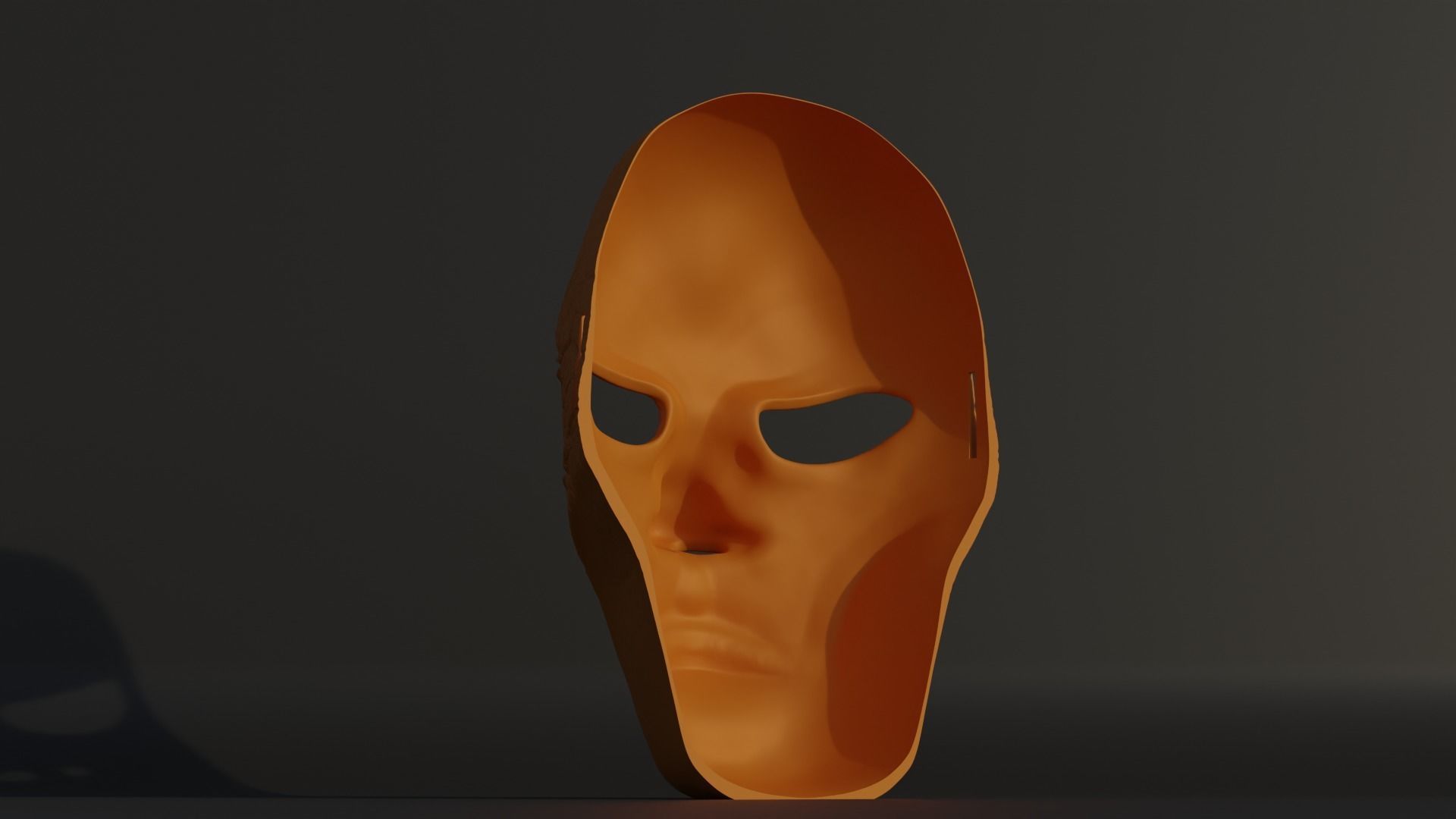 Masquerade Party Face Mask - Human Face Mask 3D model 3D printable ...