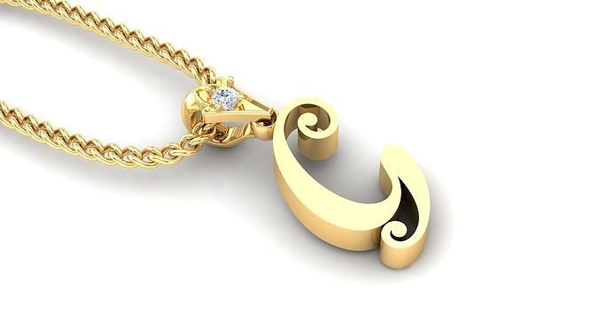 Alphabet Version 3 Letter G 3D model 3D printable | CGTrader