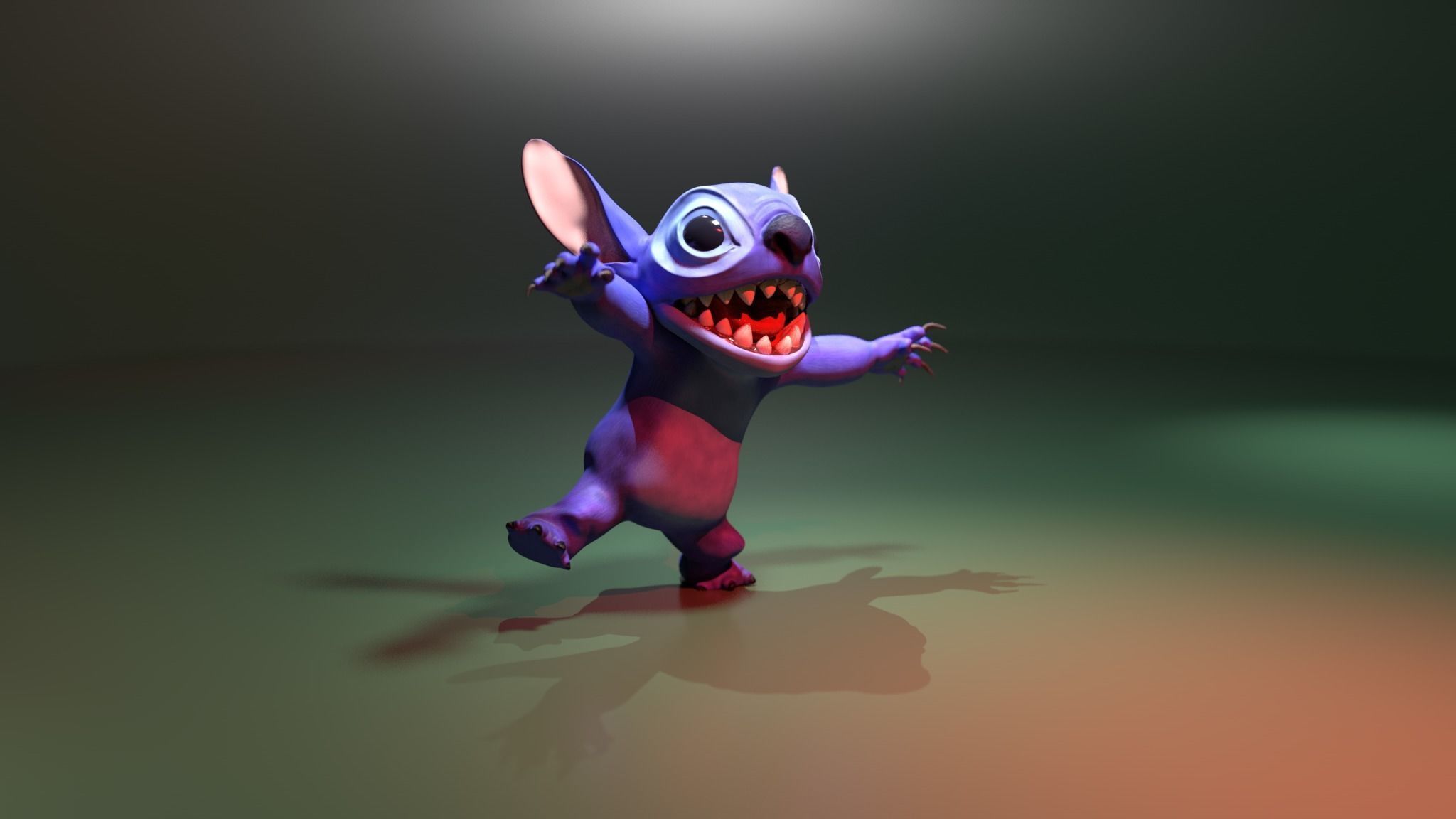 STICH 3D MODEL 3D model animated rigged | CGTrader