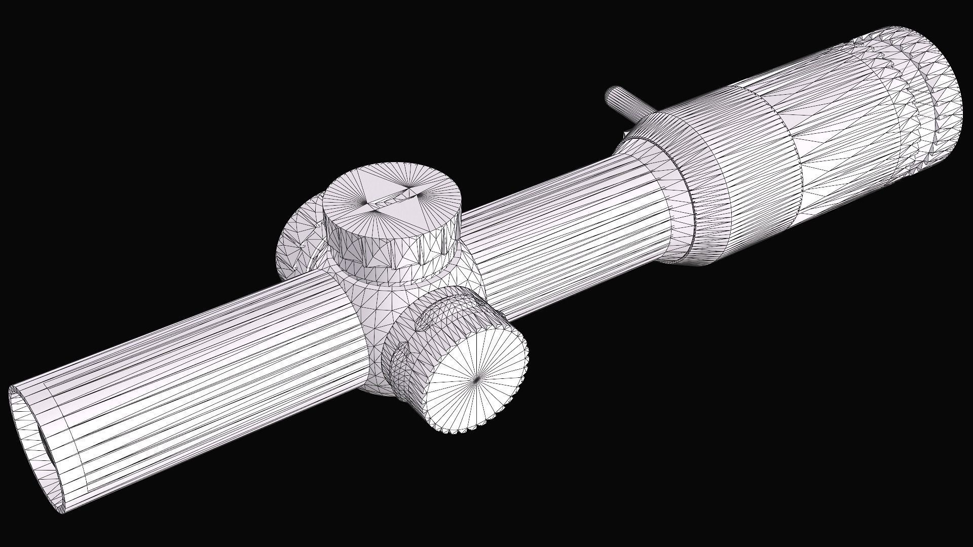 3D model EOTech Vudu 1-6x Variable Optic VR / AR / low-poly | CGTrader