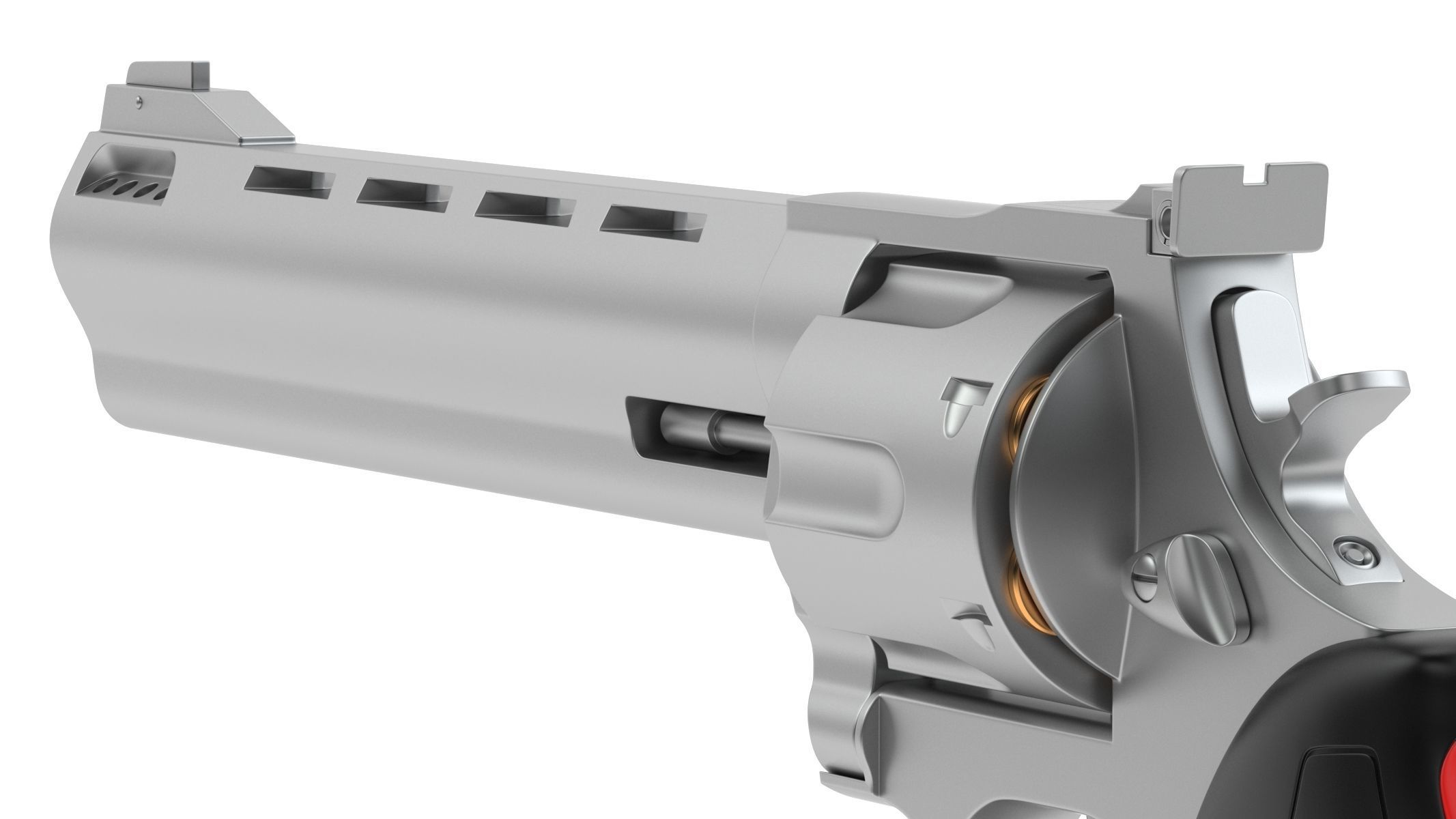 Taurus Raging Bull Revolver 3D model | CGTrader