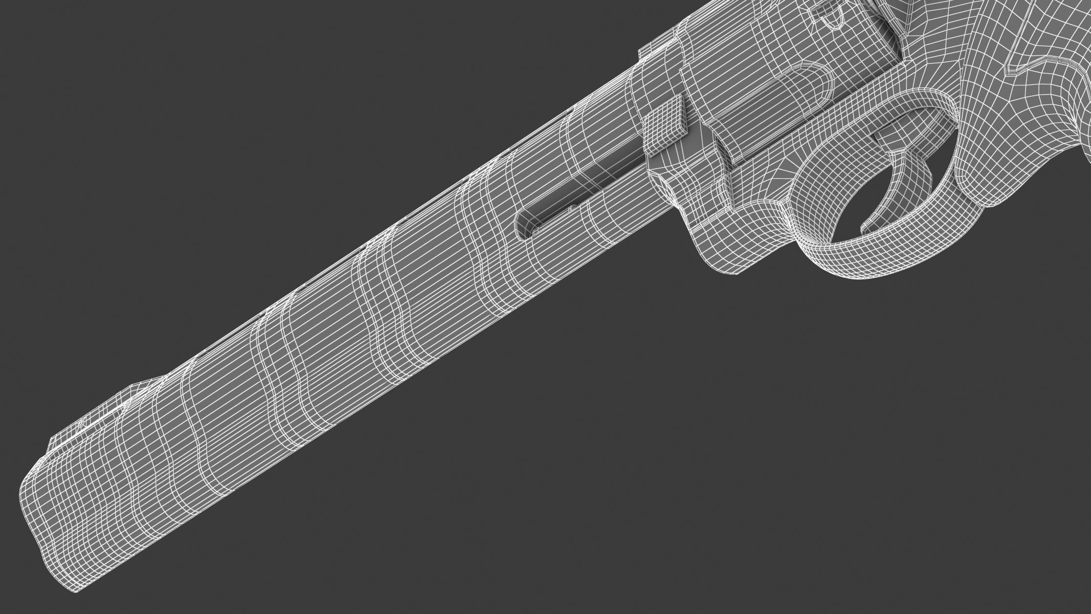 Taurus Raging Bull Revolver 3D model | CGTrader