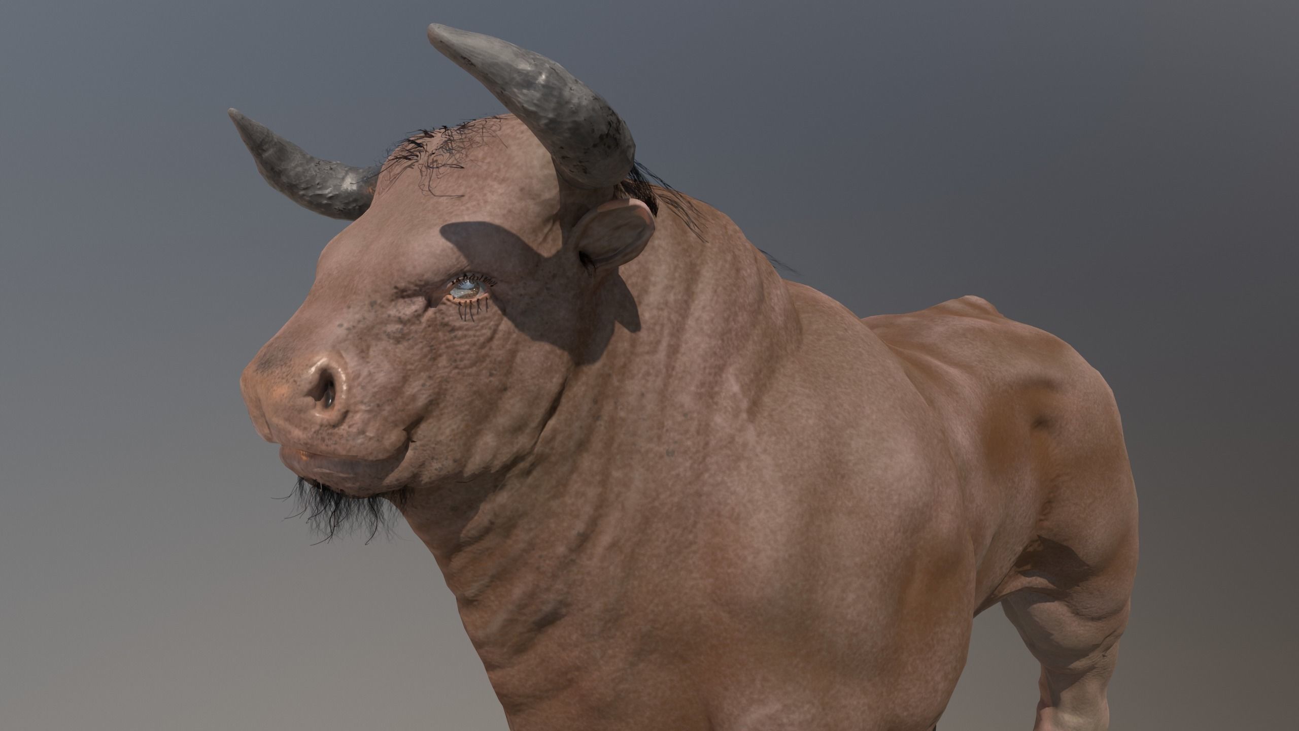 Cretan Bull 3D model | CGTrader