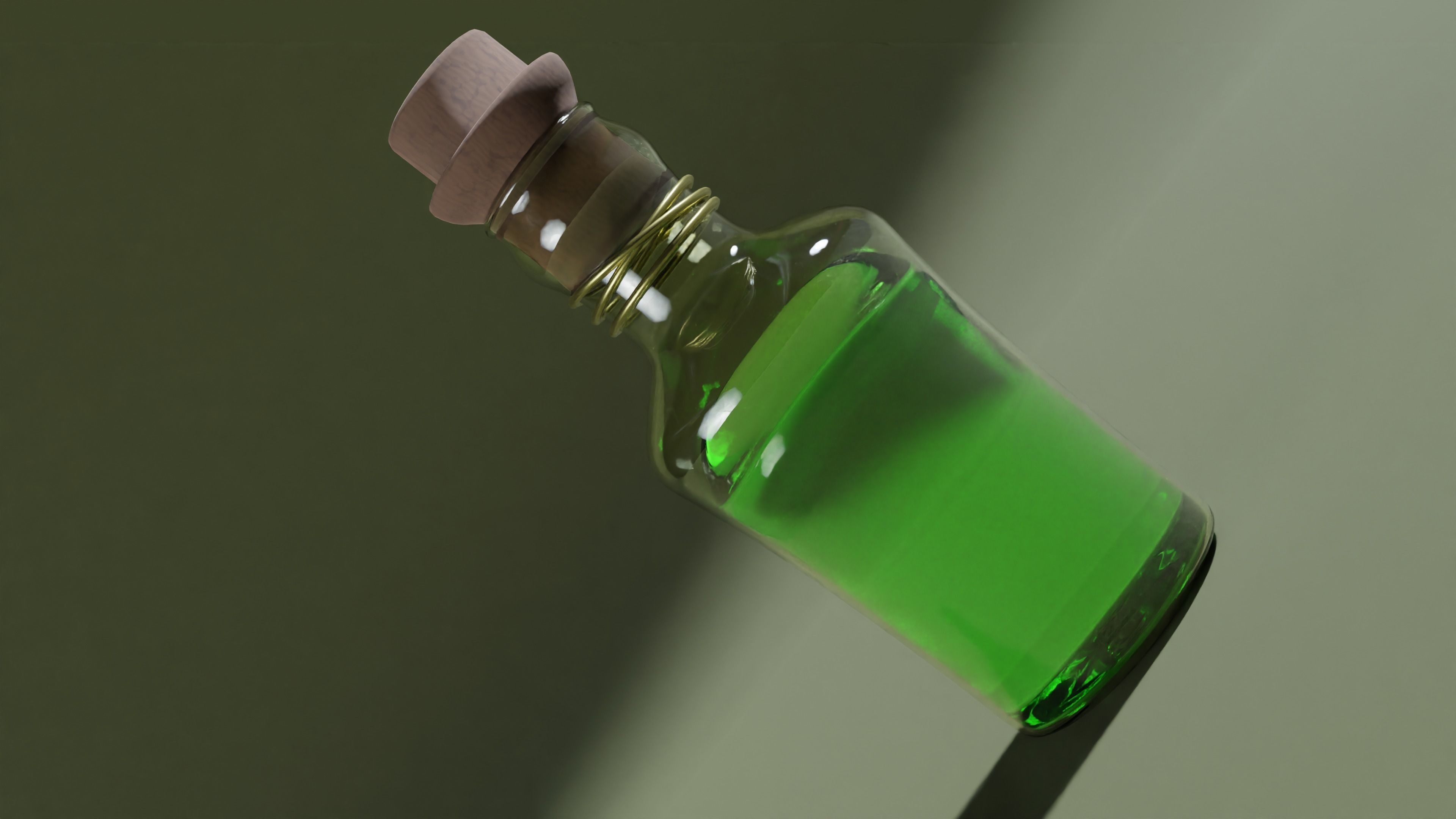 Magic Potion-bottles 3D model | CGTrader