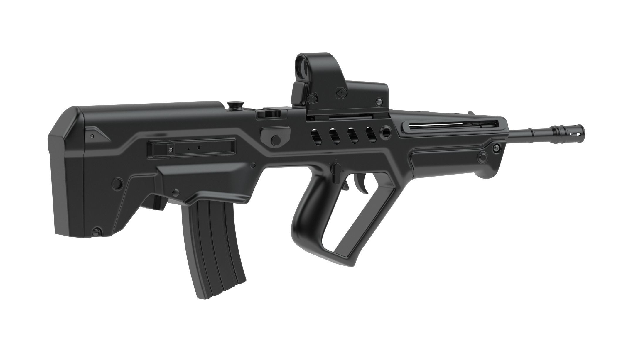 IWI Tavor Bullpup Assault Rifle 3D model | CGTrader