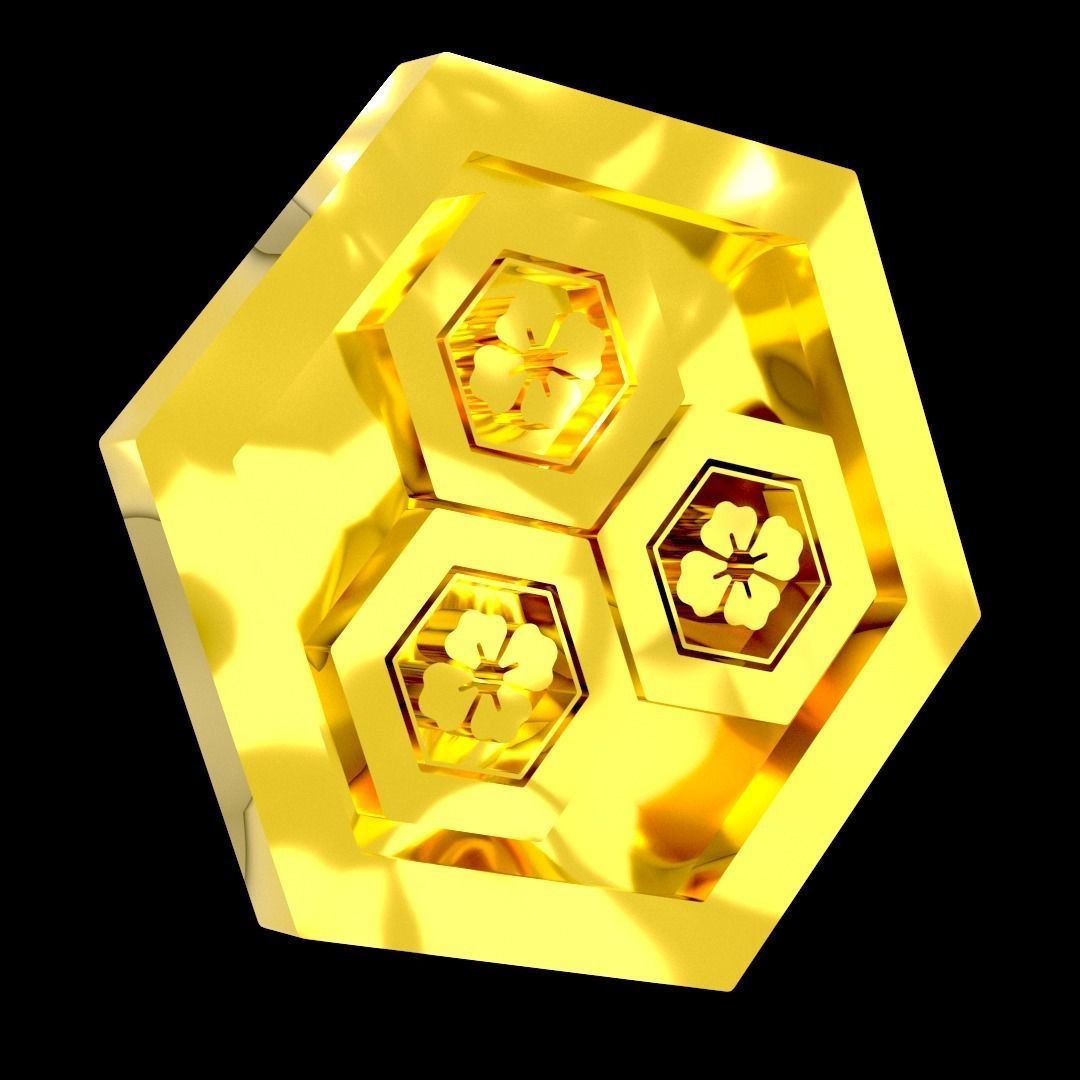 AZAI Kamon - Samurai Clan Crest 3D model | CGTrader