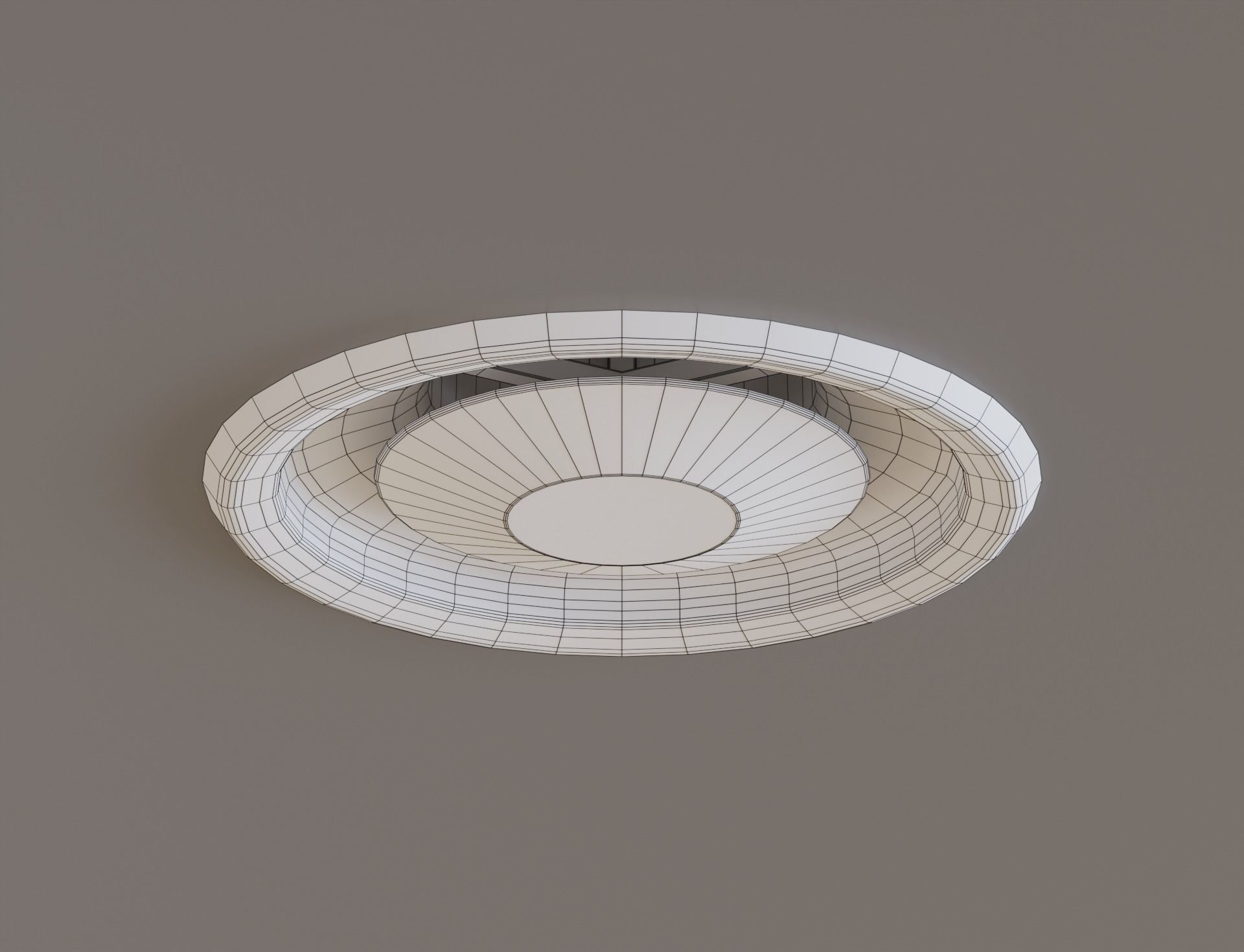 3D model Low Poly Ceiling Air Conditioner 2 VR / AR / low-poly | CGTrader