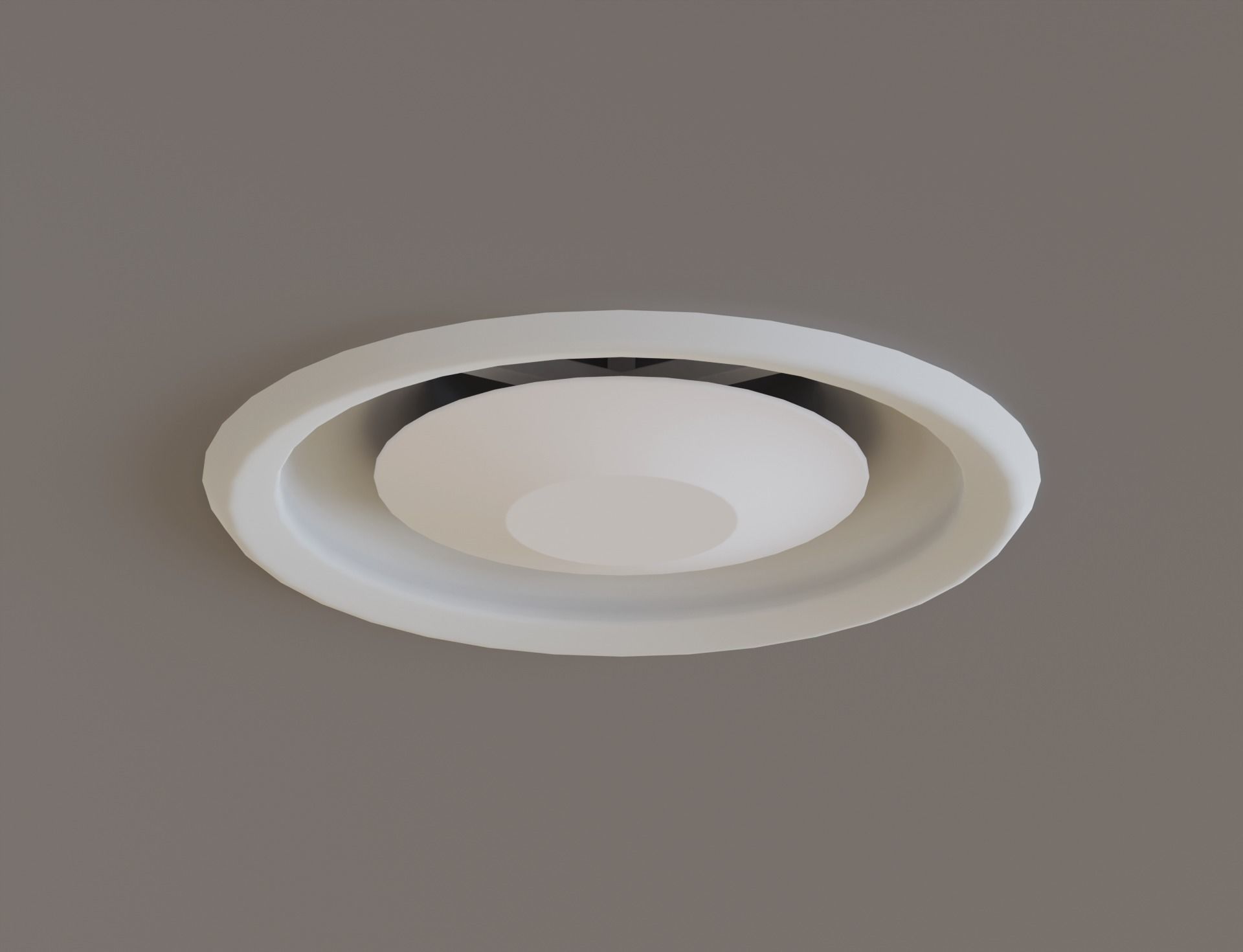 3D model Low Poly Ceiling Air Conditioner 2 VR / AR / low-poly | CGTrader