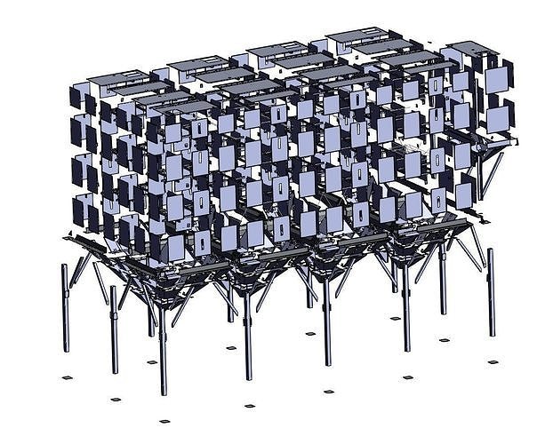 20MT Storage silos 3D model animated | CGTrader