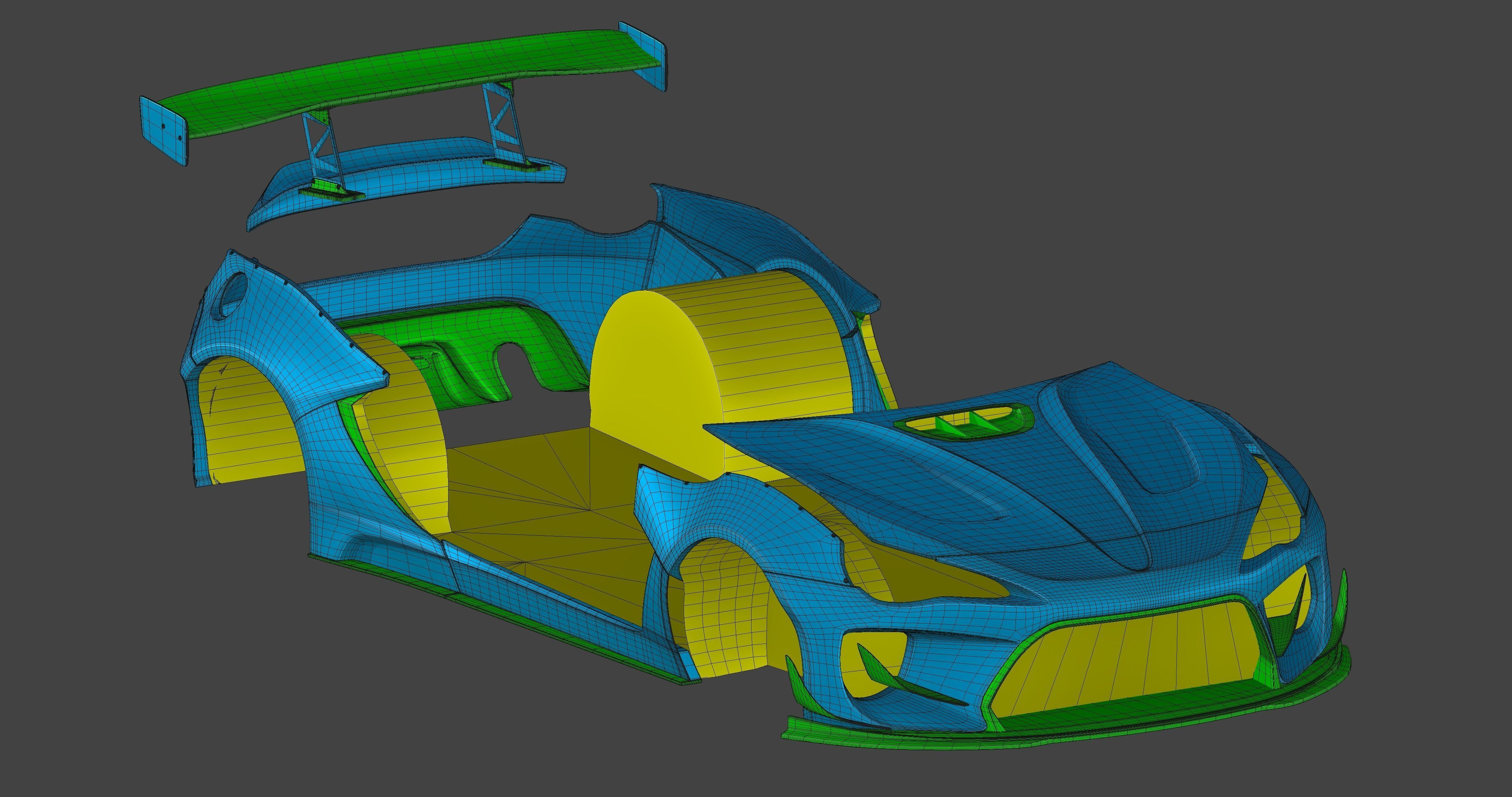 3D model TOYOTA 86 ROBOT FT RALLYBACKER VR / AR / low-poly | CGTrader