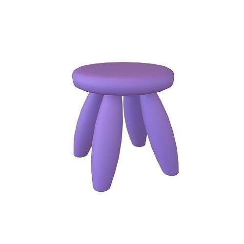 3D model Children Chair V1 002 VR / AR / low-poly | CGTrader