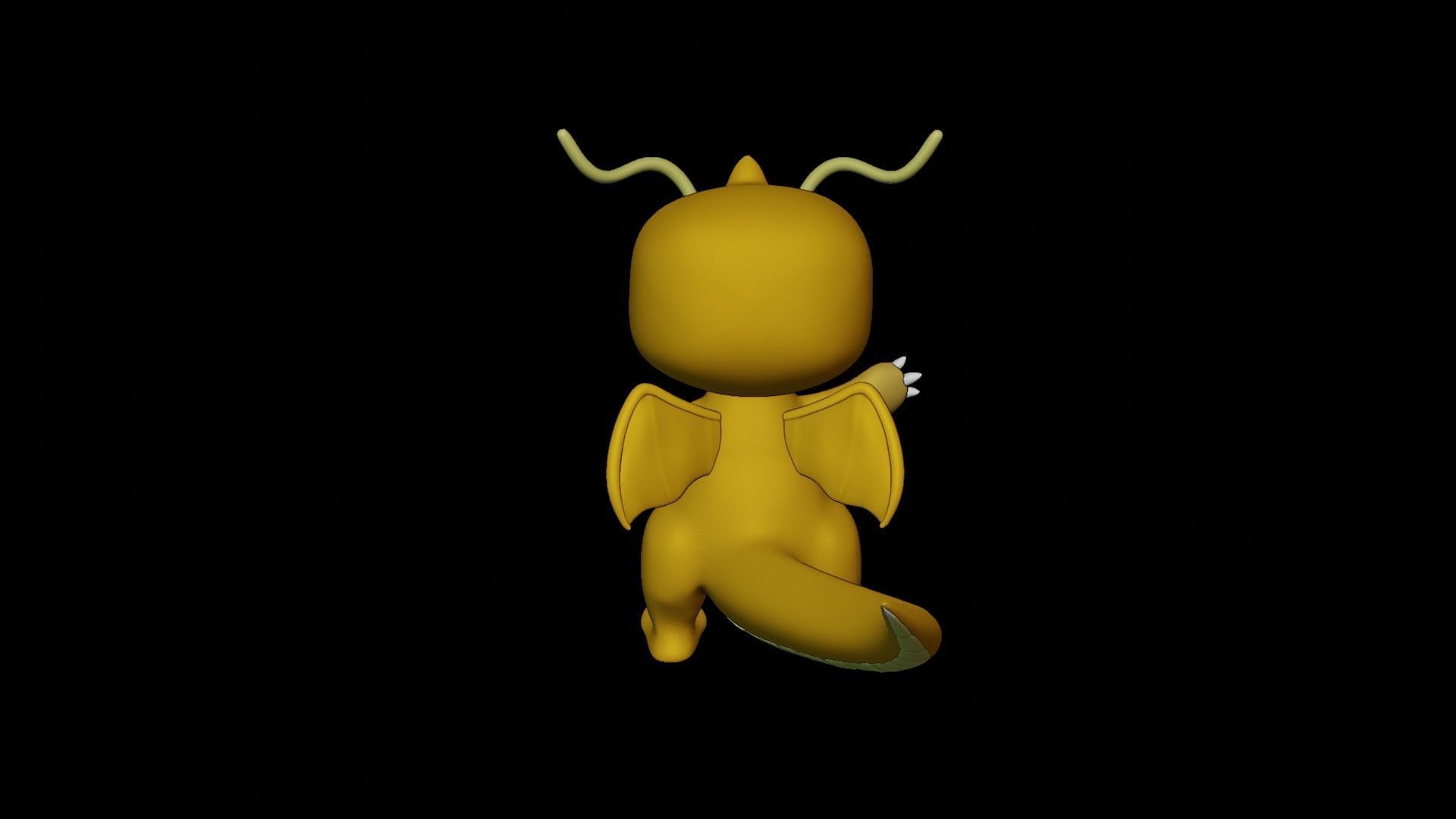 Dragonite Funko Pop Pokemon 3D model 3D printable | CGTrader