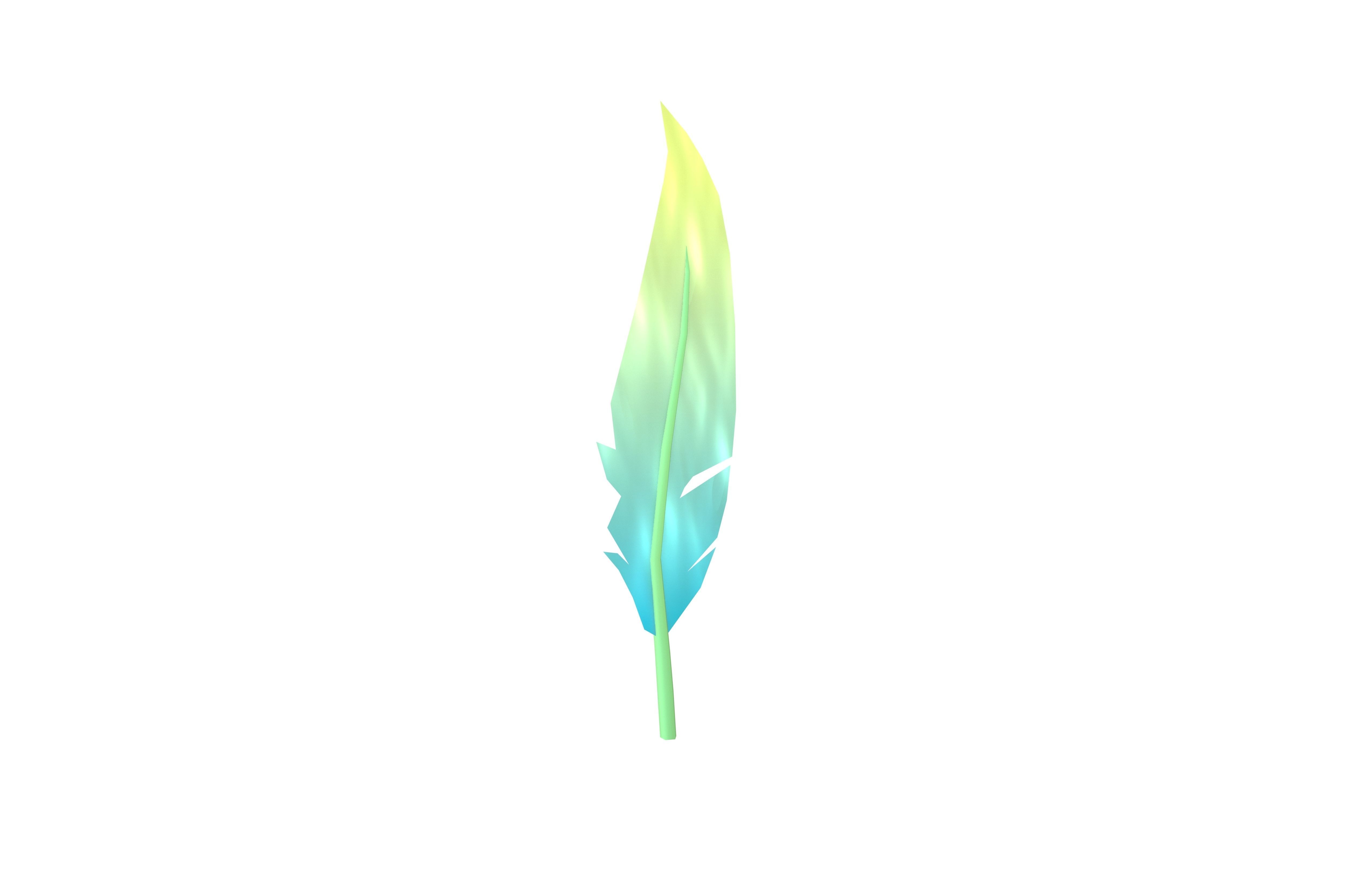 3D model Feathers v1 006 VR / AR / low-poly | CGTrader