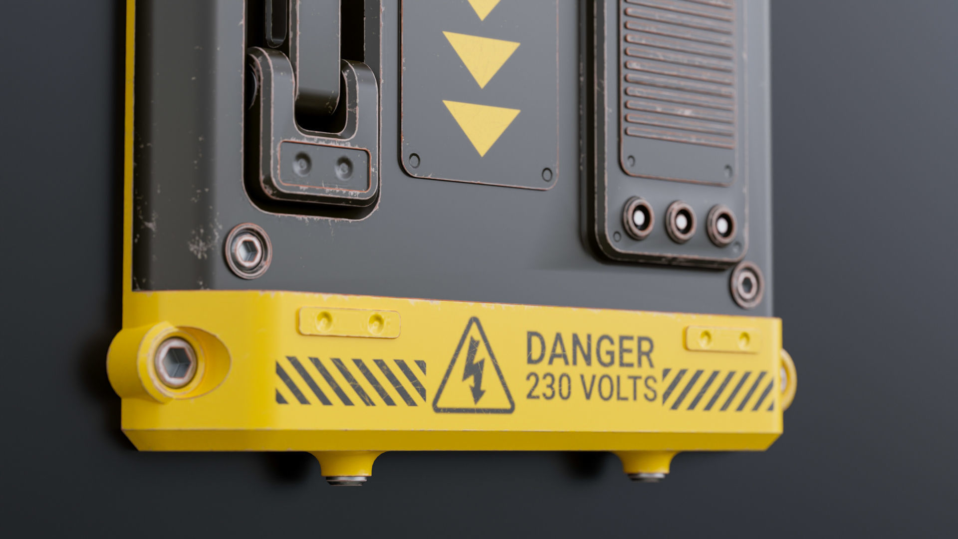 3D model Factory lever switch VR / AR / low-poly | CGTrader