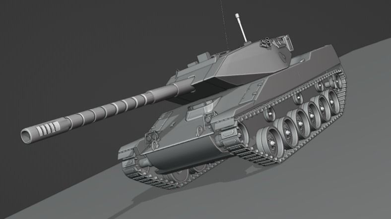 stingray tank 3D model | CGTrader