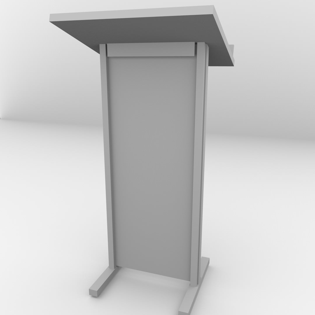 Lectern 3D model | CGTrader