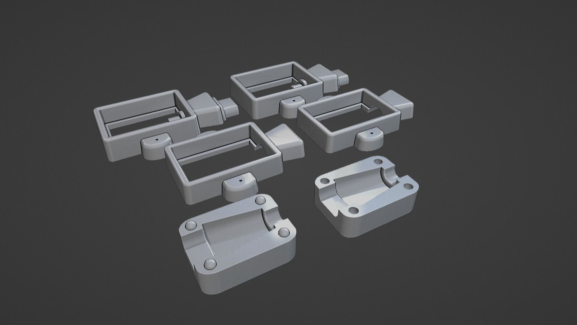 Castable jewellers sand casting flask pattern incl core box 3D model 3D ...