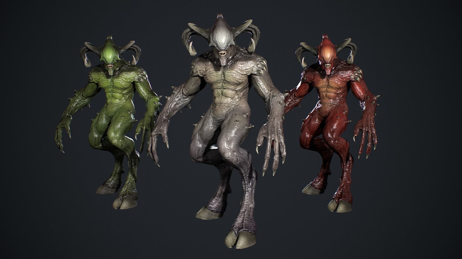 3D model Faceless Demon VR / AR / low-poly | CGTrader