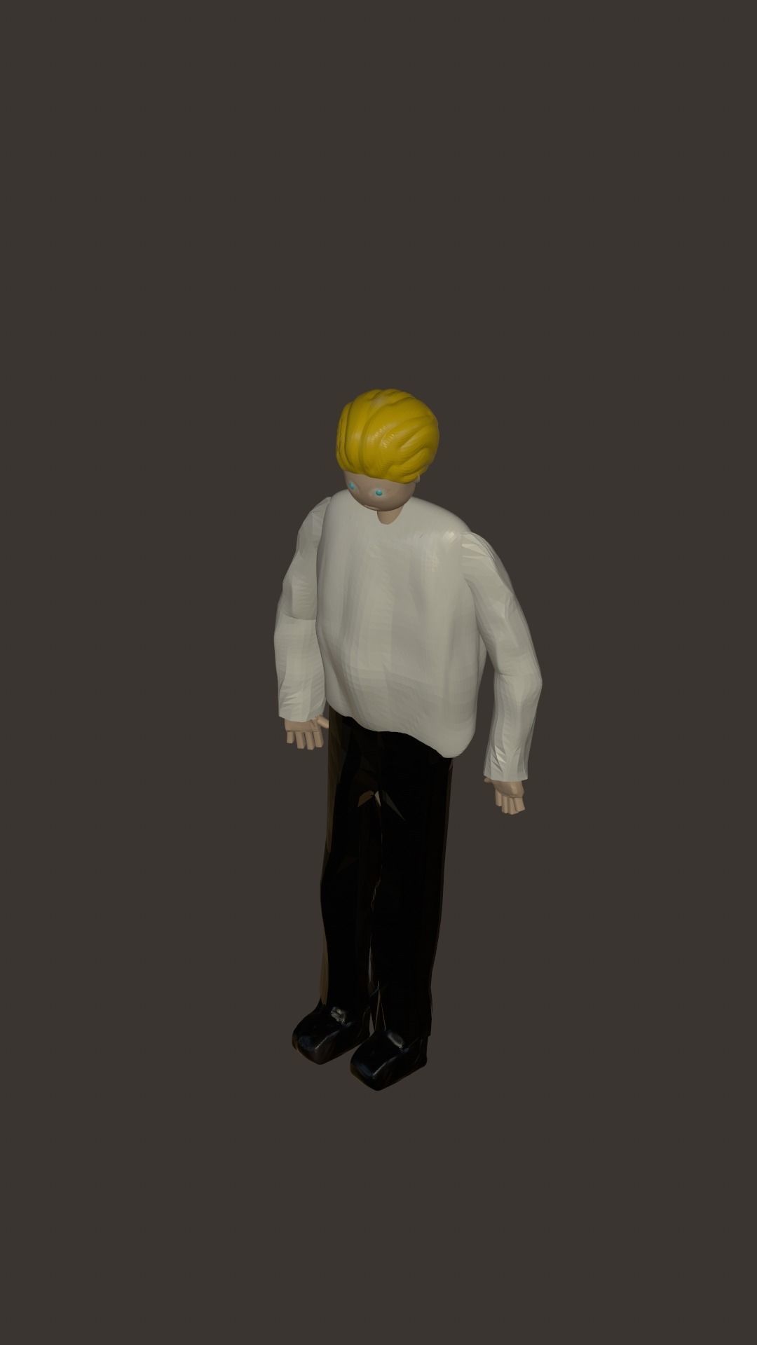 3D model Boy standing 3d model VR / AR / low-poly | CGTrader