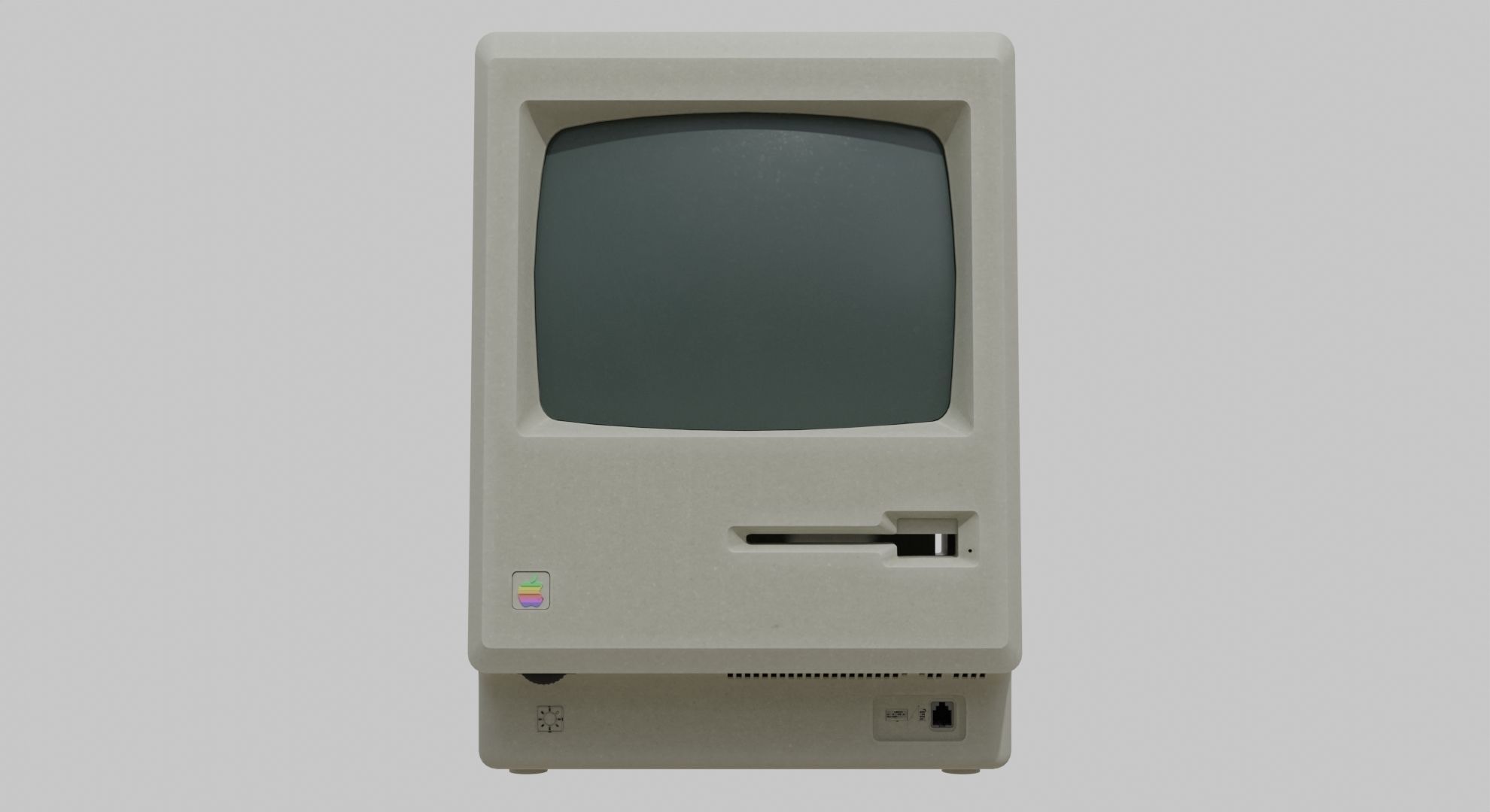 Apple Macintosh 512K 1984 3D model | CGTrader