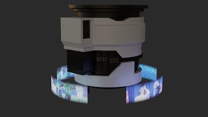Cyberpunk 2077 TV Hologram 3D model | CGTrader