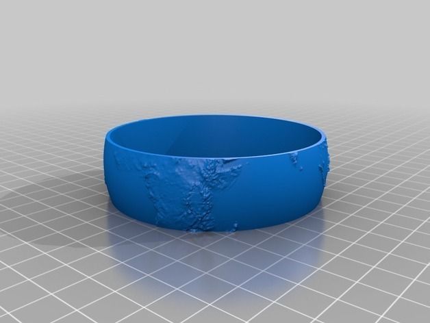 Solar system bracelets 3D model 3D printable | CGTrader