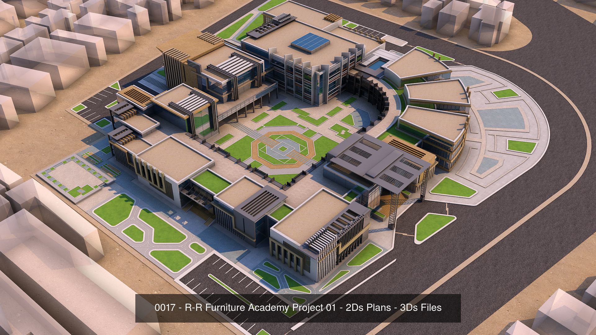 36 Architecture 3D Projects - 2D Drawings - Bundle 3D Model Collection ...