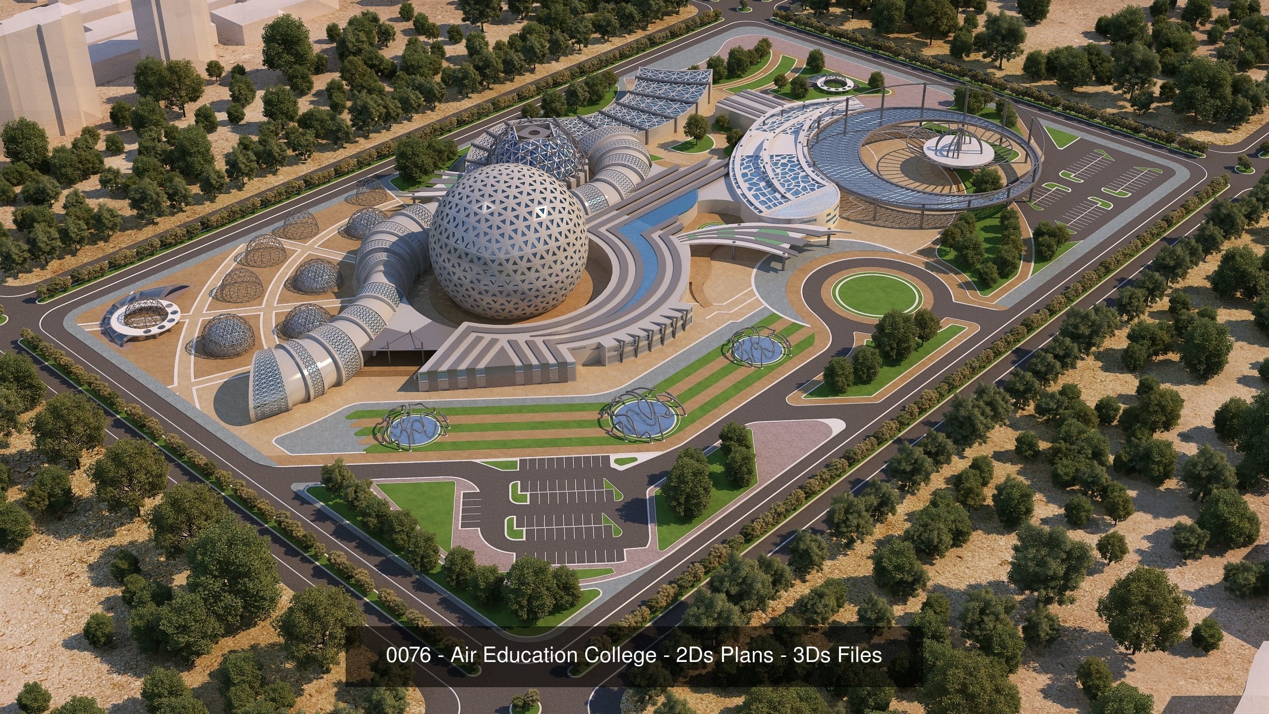 36 Architecture 3D Projects - 2D Drawings - Bundle 3D Model Collection ...