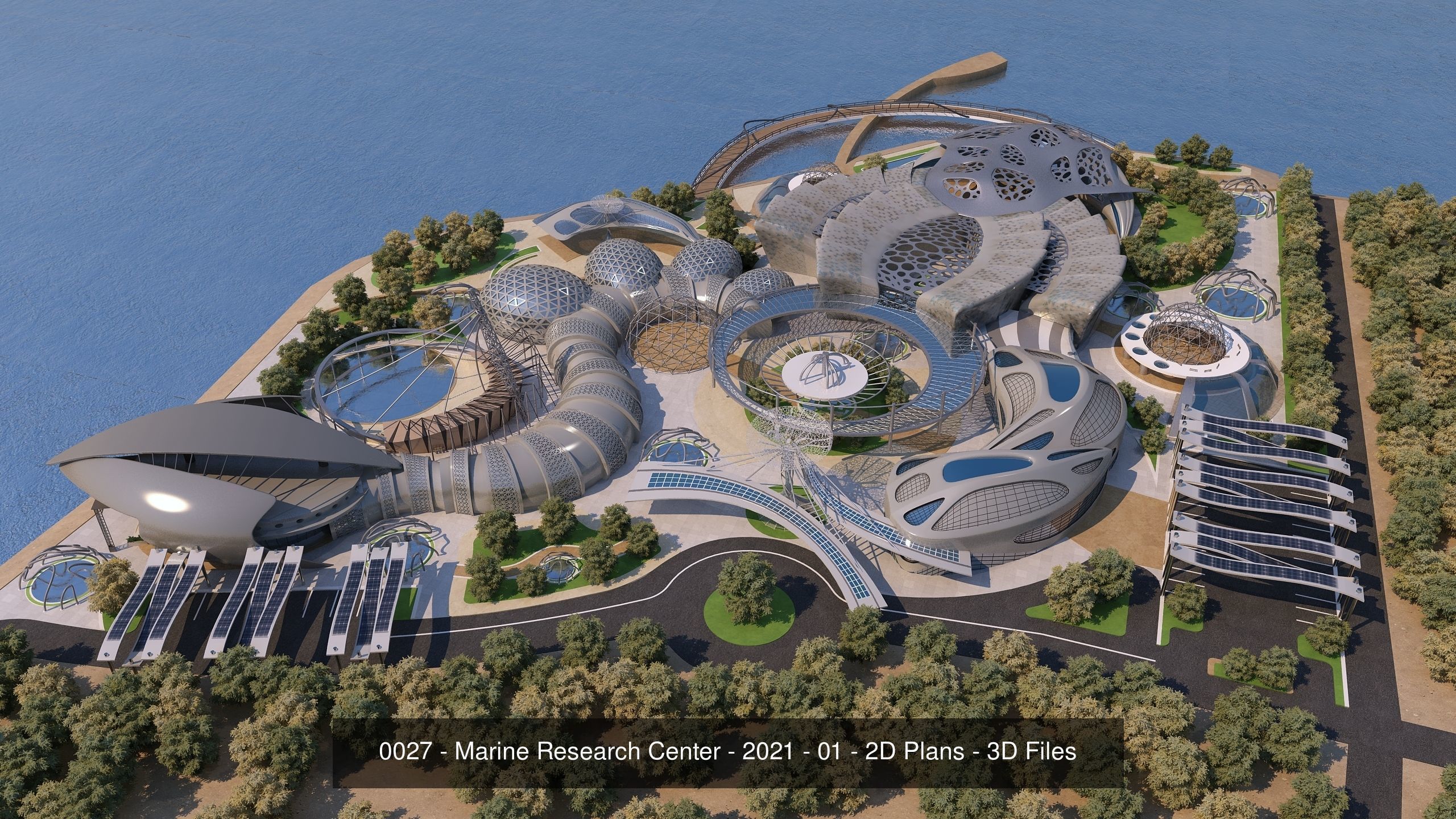 36 Architecture 3D Projects - 2D Drawings - Bundle 3D Model Collection ...