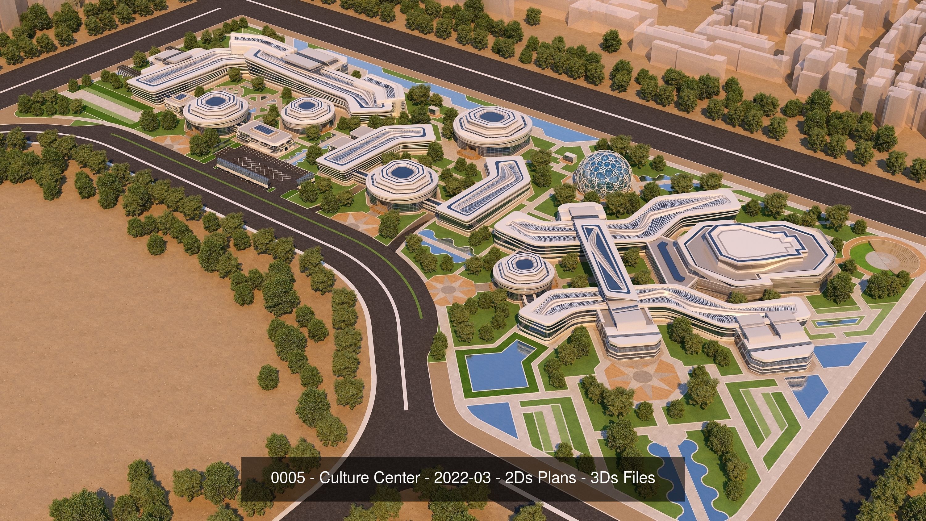 36 Architecture 3D Projects - 2D Drawings - Bundle 3D Model Collection ...