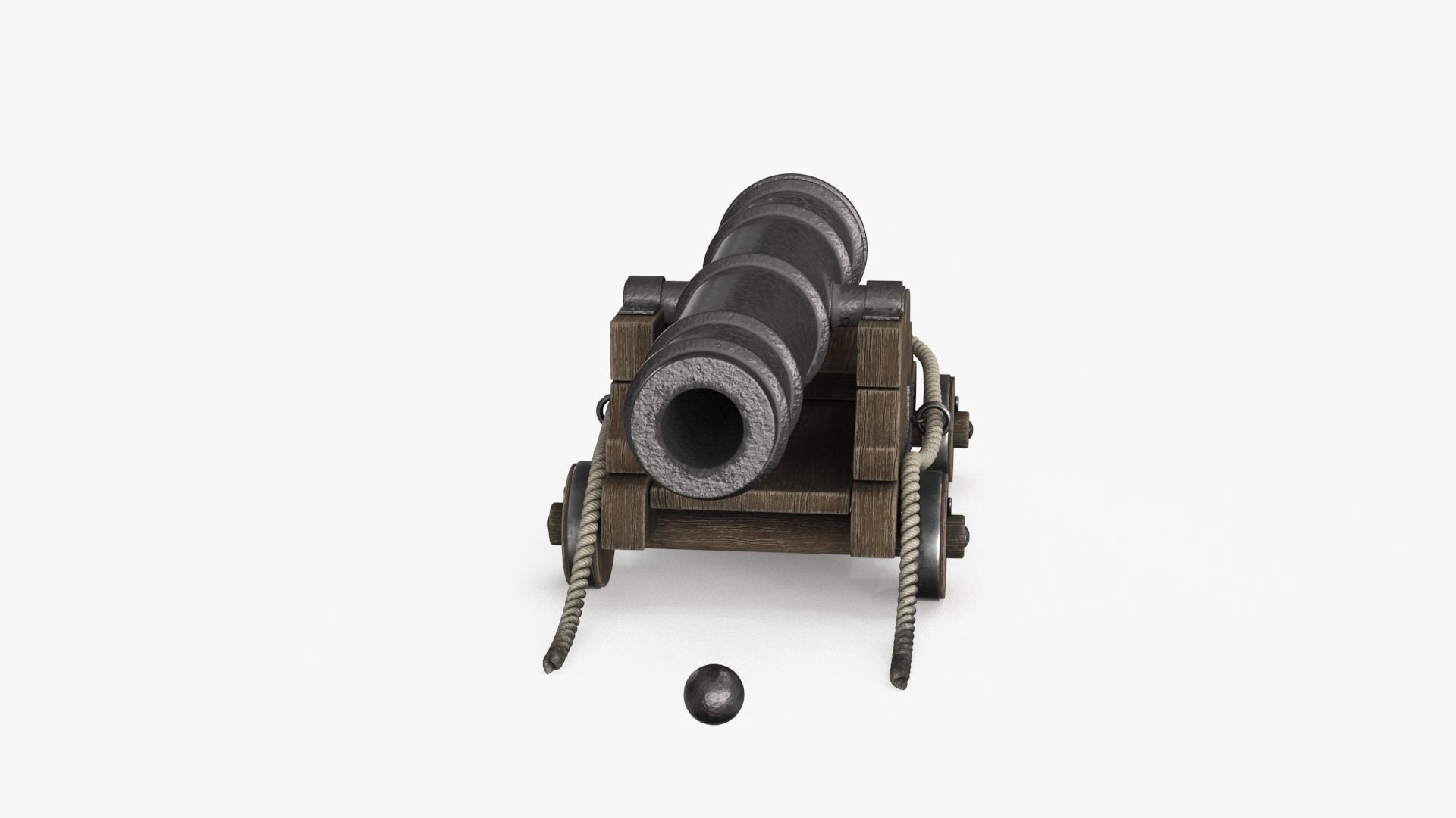 3D model Vintage Cannon Mortar VR / AR / low-poly | CGTrader