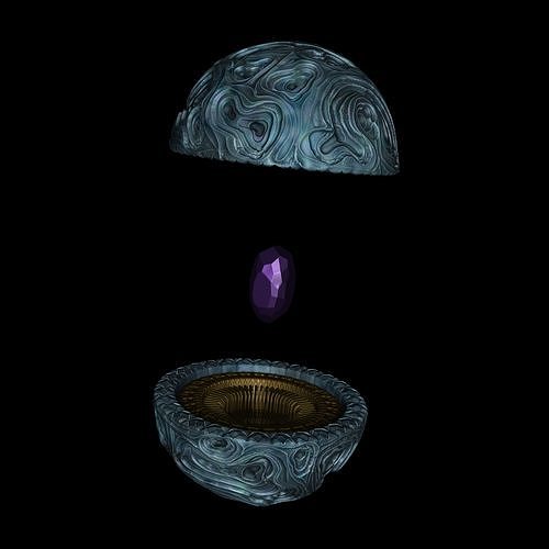 3D model Alien crest high poly VR / AR / low-poly | CGTrader