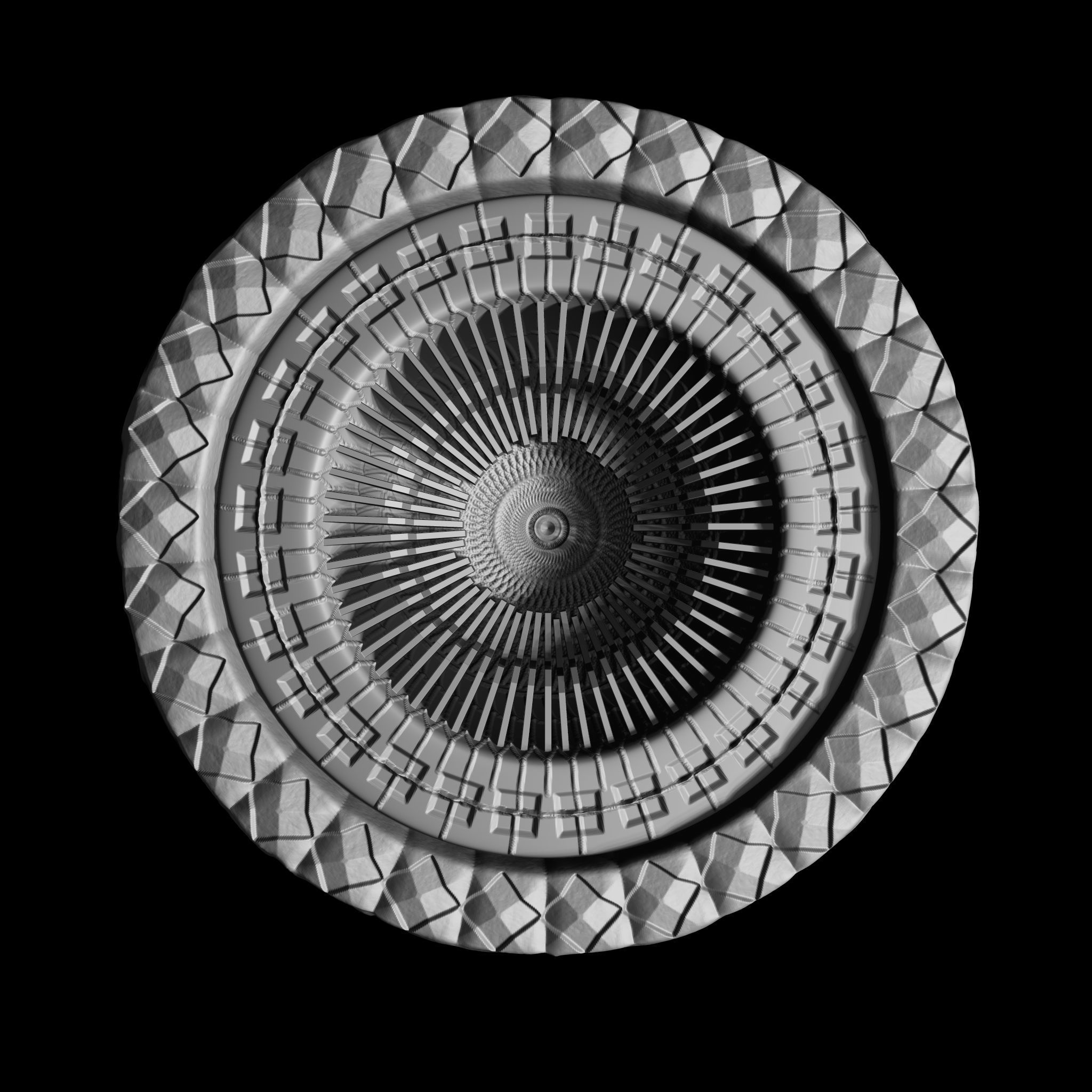 3D model Alien crest high poly VR / AR / low-poly | CGTrader