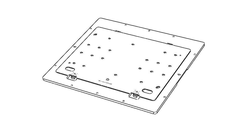 Standard Aluminium PCB Router Fixture 3D model rigged | CGTrader