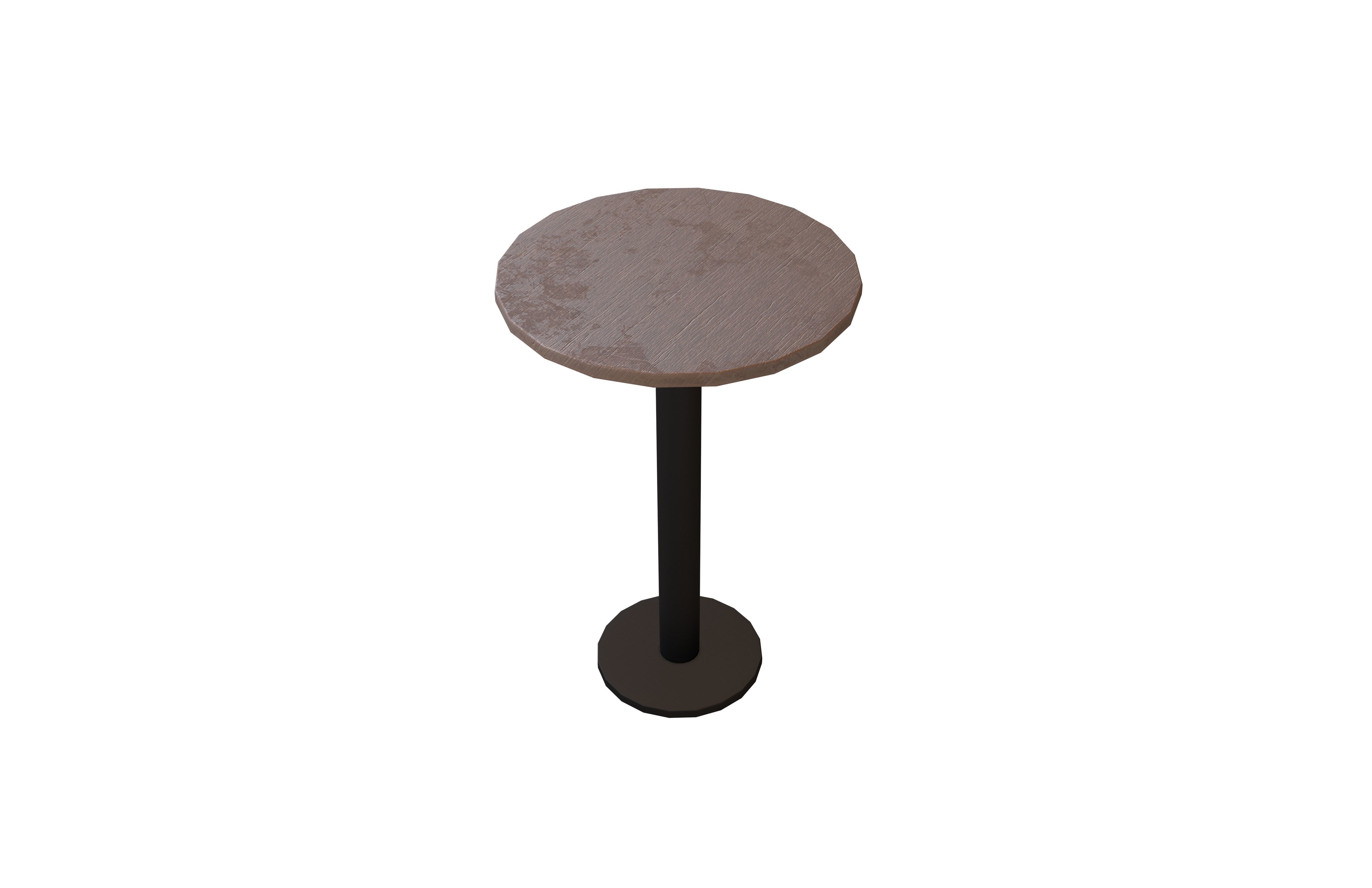 3D model Round Standing Tables v1 001 VR / AR / low-poly | CGTrader