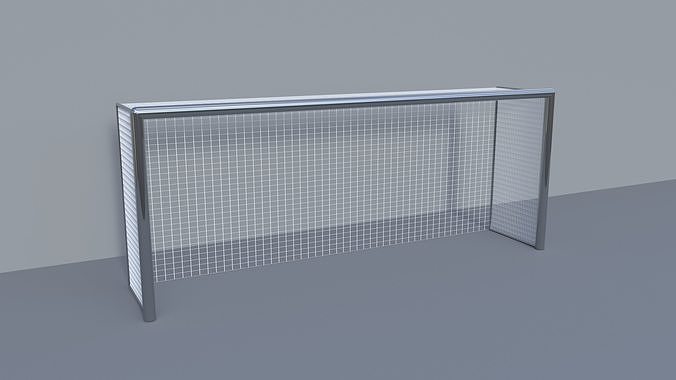 Simple Soccer-Football Goal free 3D model | CGTrader