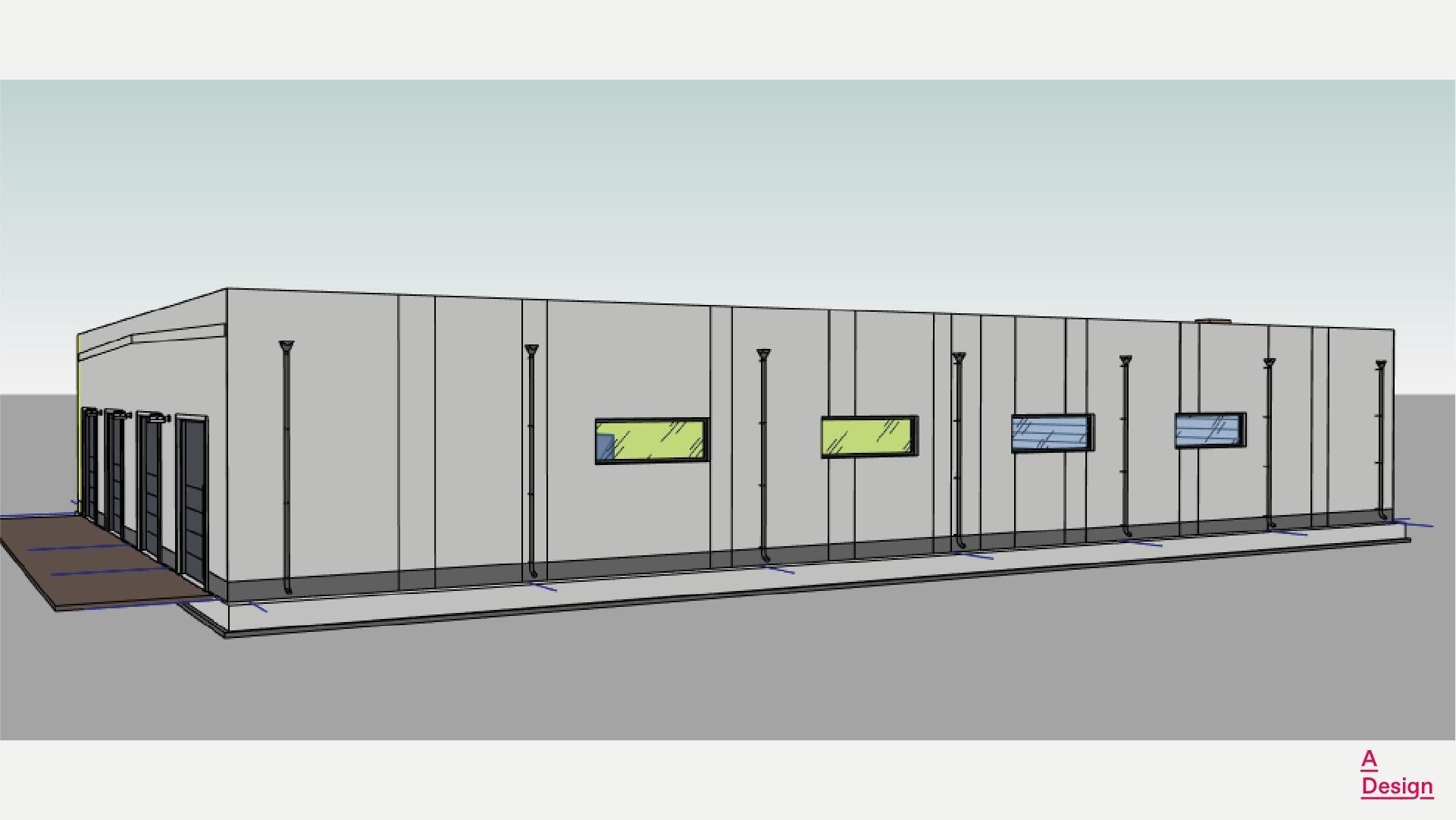 Warehouse - Revit 3D model | CGTrader