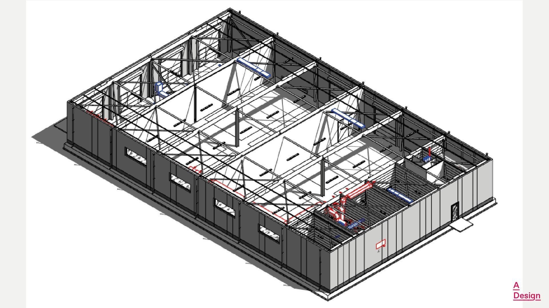 Warehouse - Revit 3D model | CGTrader