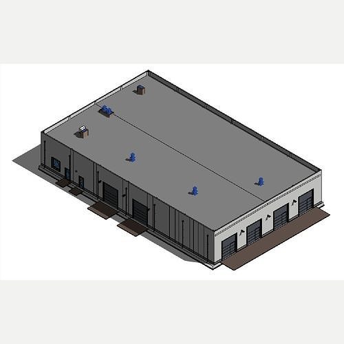 Warehouse - Revit 3D model | CGTrader