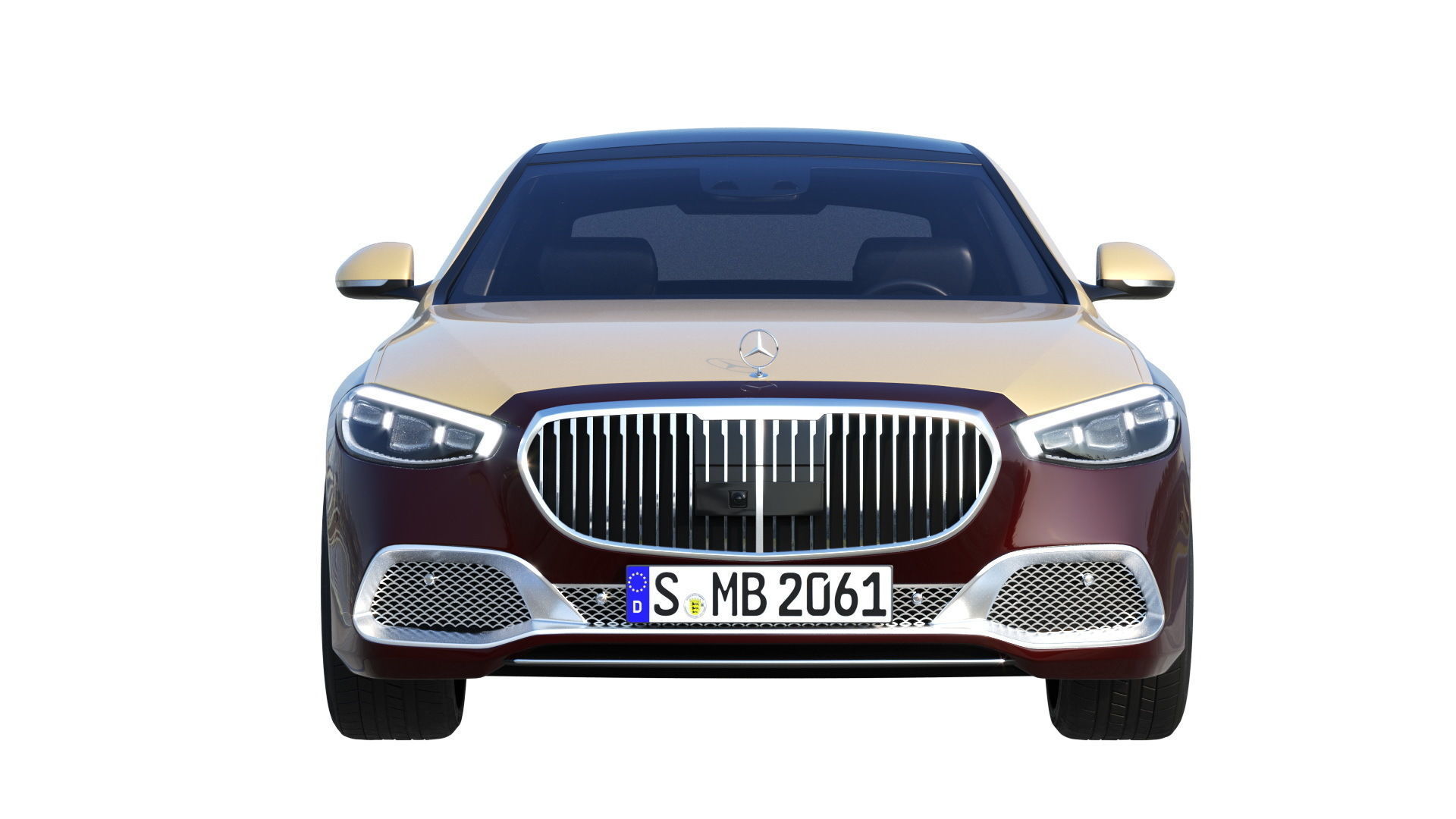 Mercedes-Benz S-Class W223 Long AMG Maybach 3D model | CGTrader