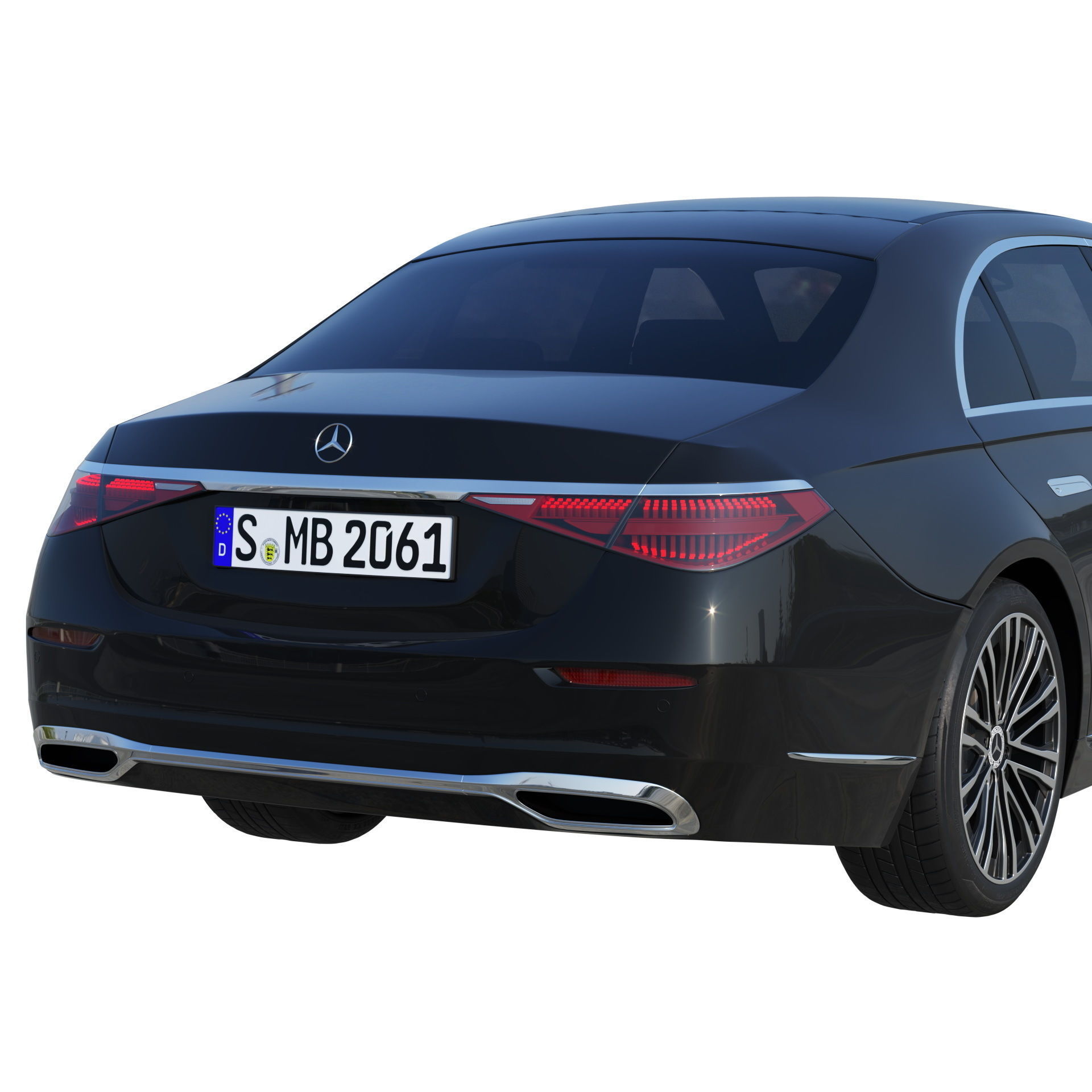 Mercedes-Benz S-Class W223 Long AMG Maybach 3D model | CGTrader