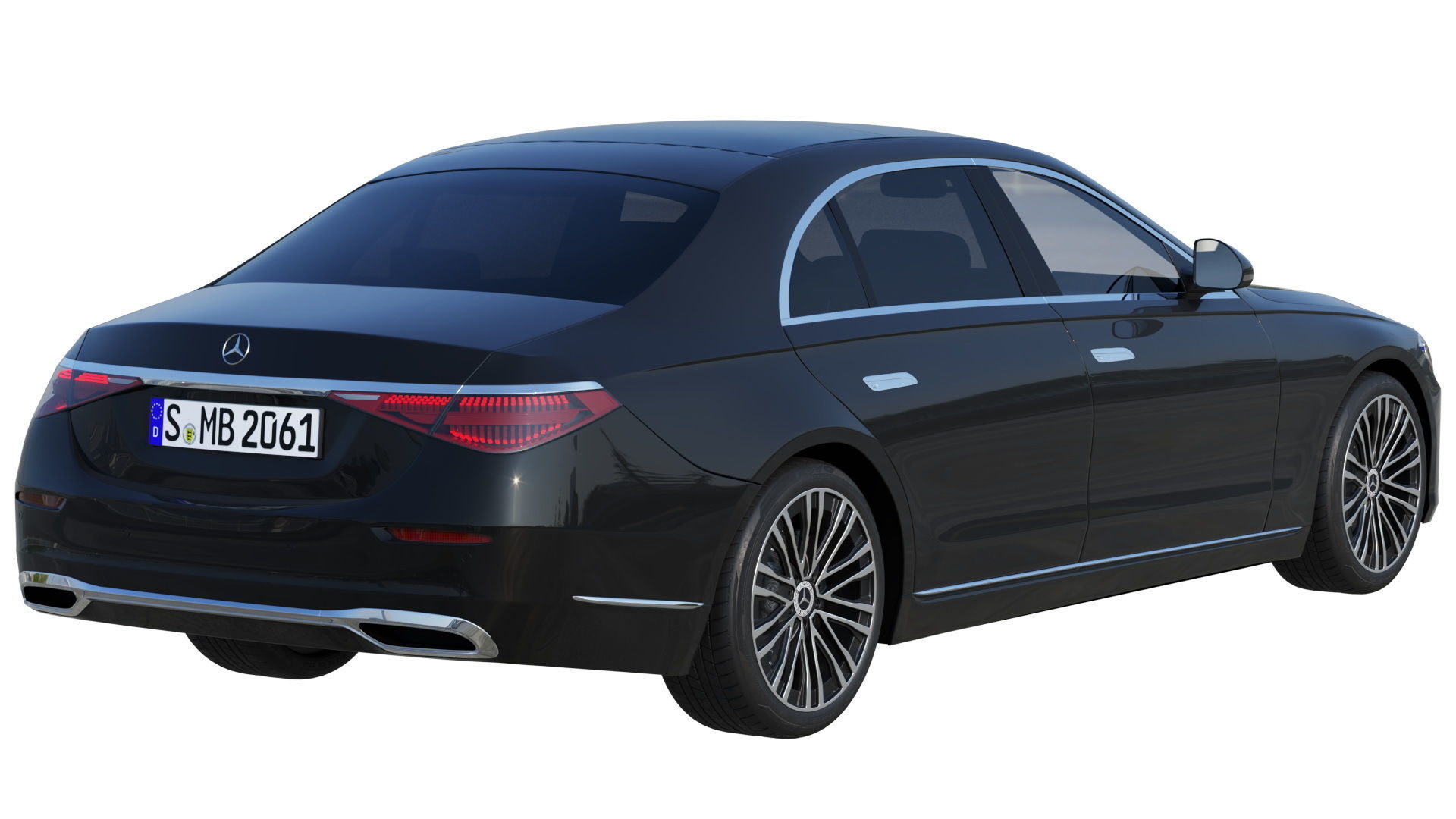 Mercedes-Benz S-Class W223 Long AMG Maybach 3D model | CGTrader