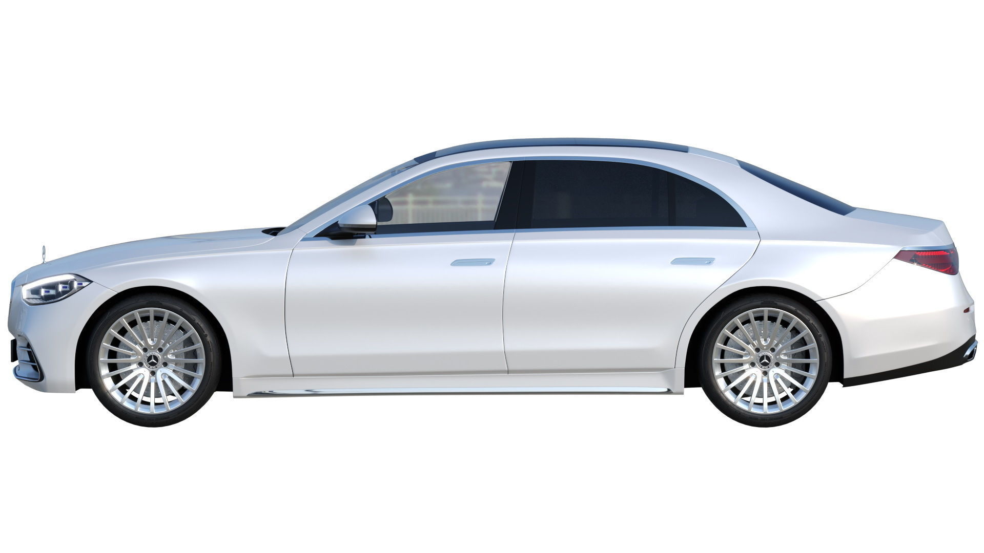 Mercedes-Benz S-Class W223 Long AMG Maybach 3D model | CGTrader