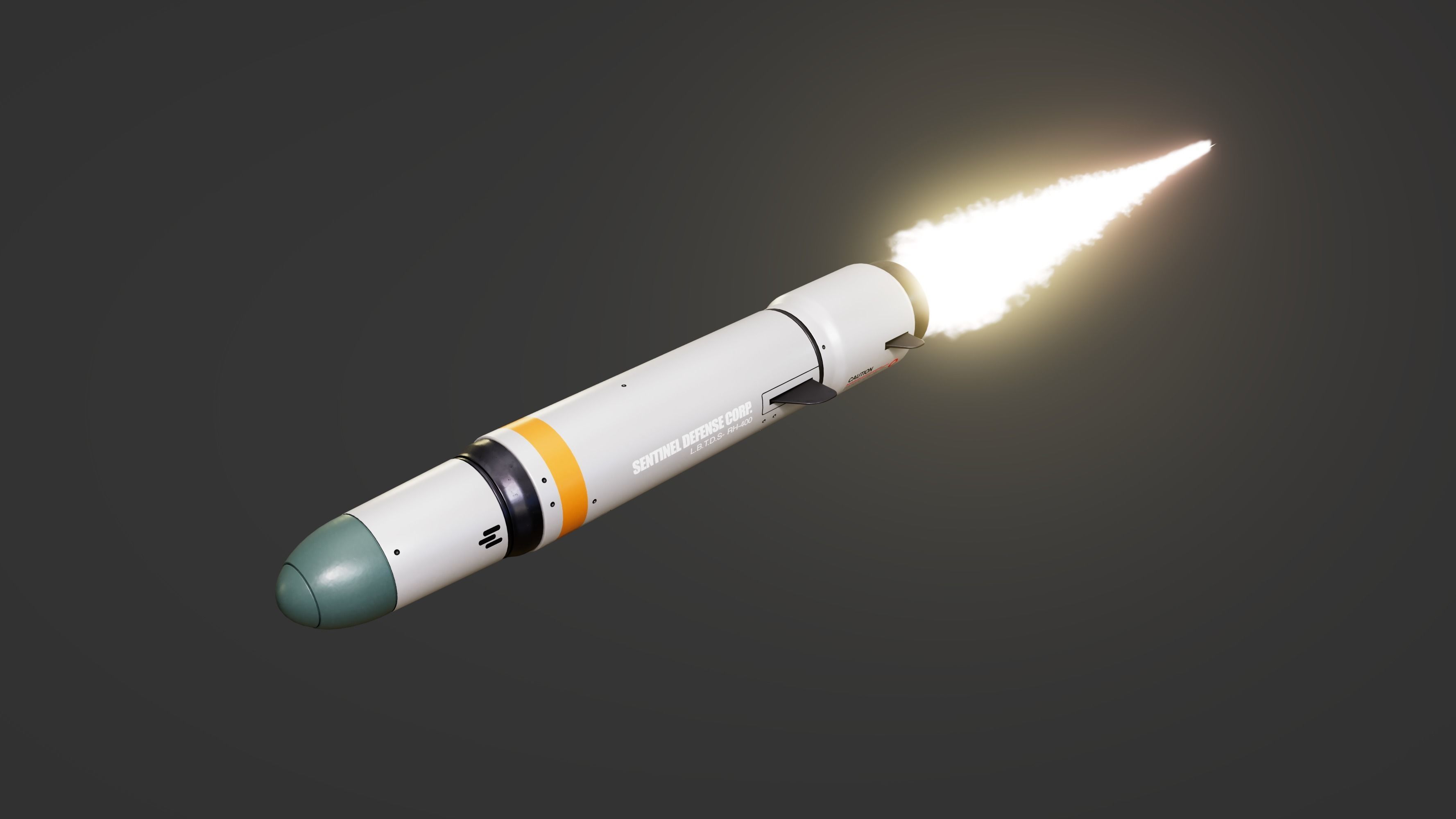 3D model Missile VR / AR / low-poly | CGTrader