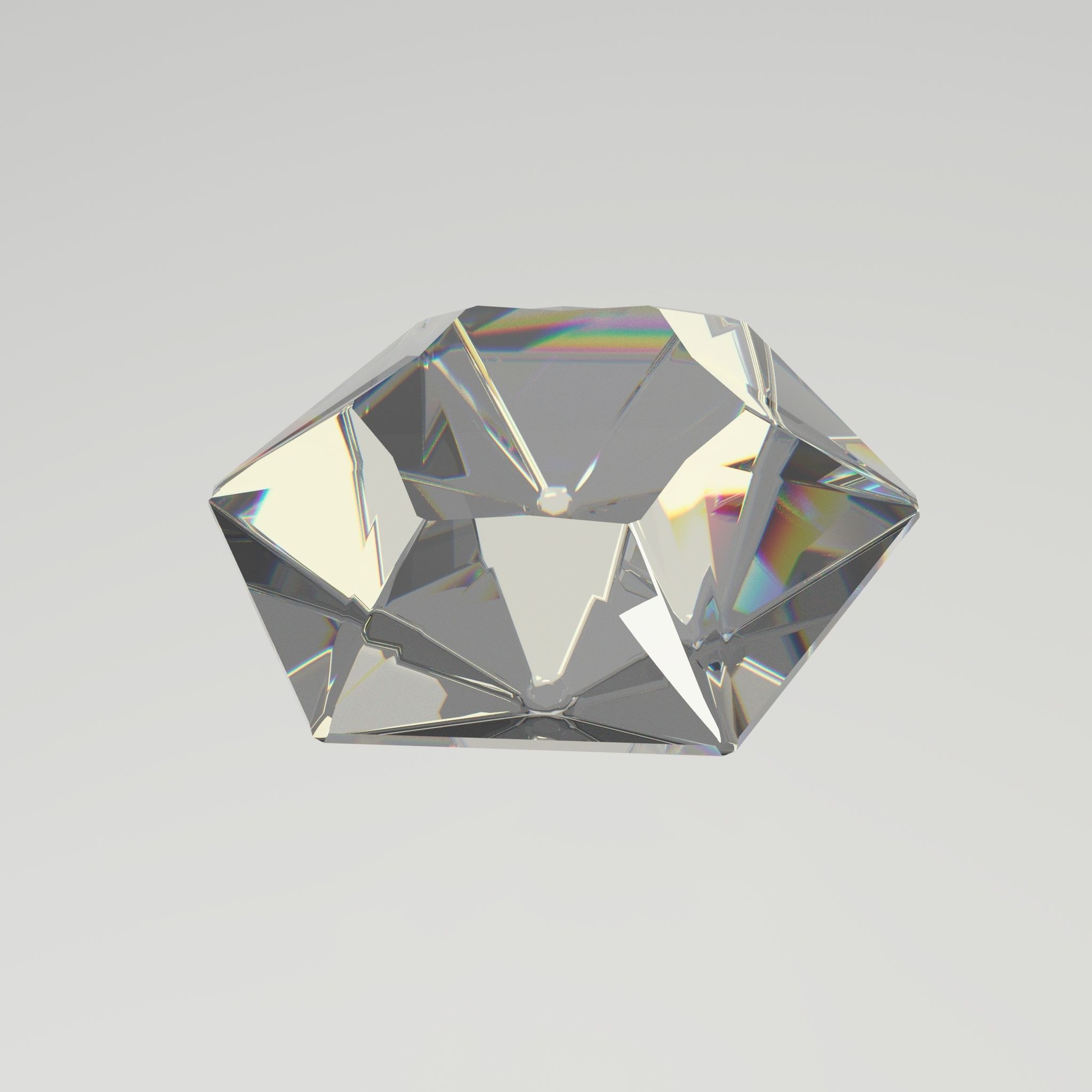 3D model Diamond 3d low poly VR / AR / low-poly | CGTrader