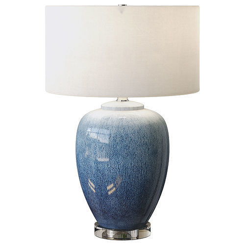 blue water table lamp by uttermost 3D model | CGTrader