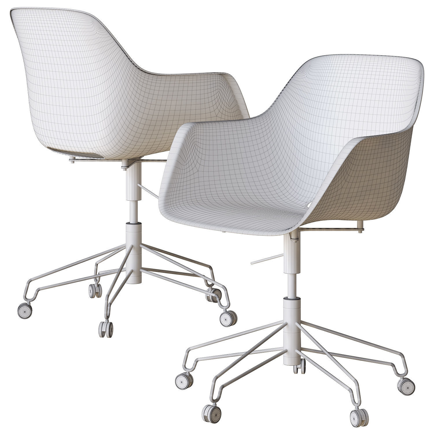 Captains swivel chair by extremis 3D model | CGTrader