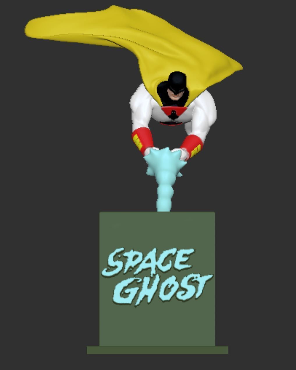 Space Ghost 3D model 3D printable | CGTrader